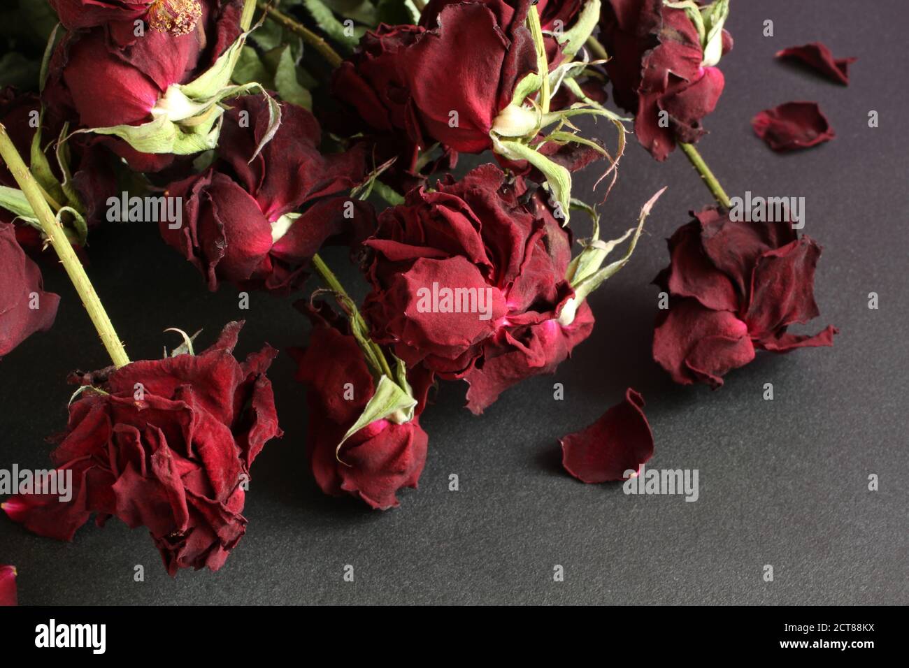 Glowing Red Rose Flower Bouquet High Resolution Stock Photography and ...