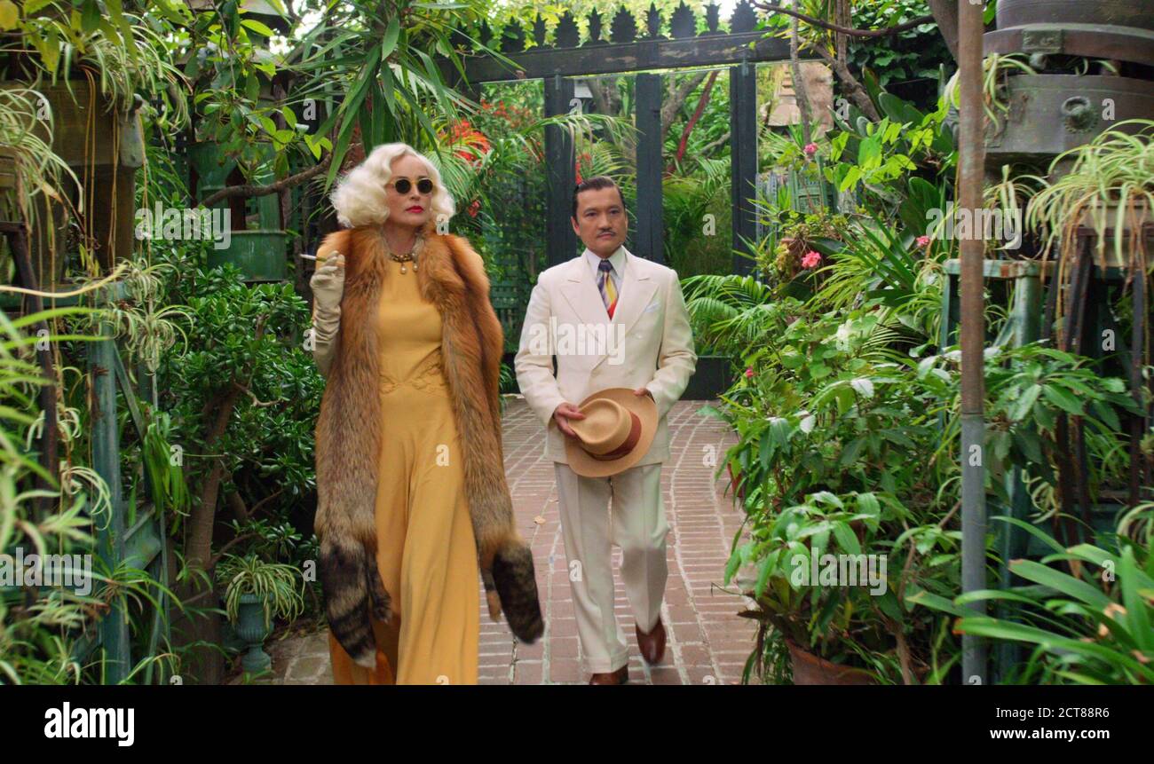 RATCHED, from left: Sharon Stone, Jon Jon Briones, The Dance , (Season ...