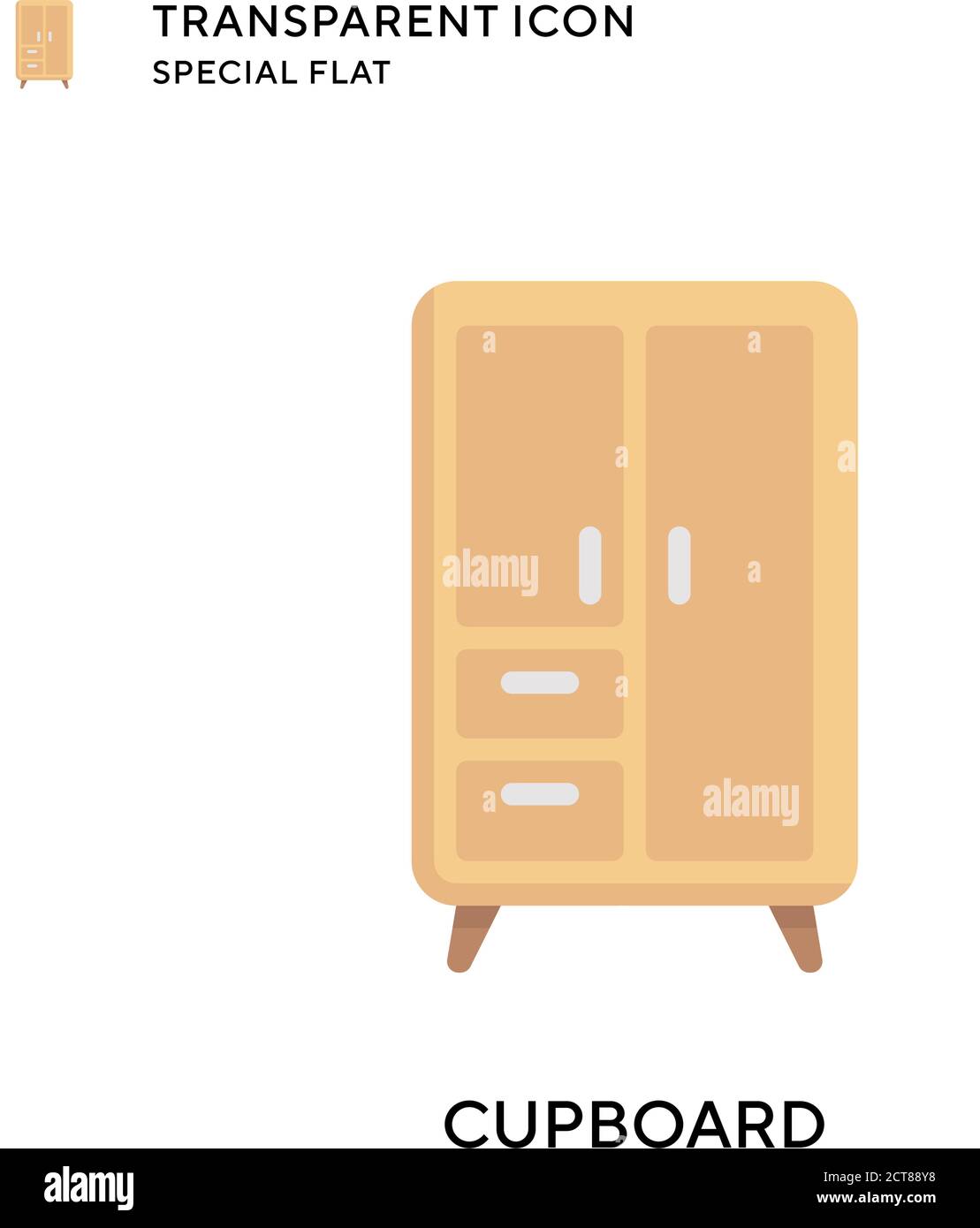 Kitchen cupboard open Cut Out Stock Images & Pictures - Alamy