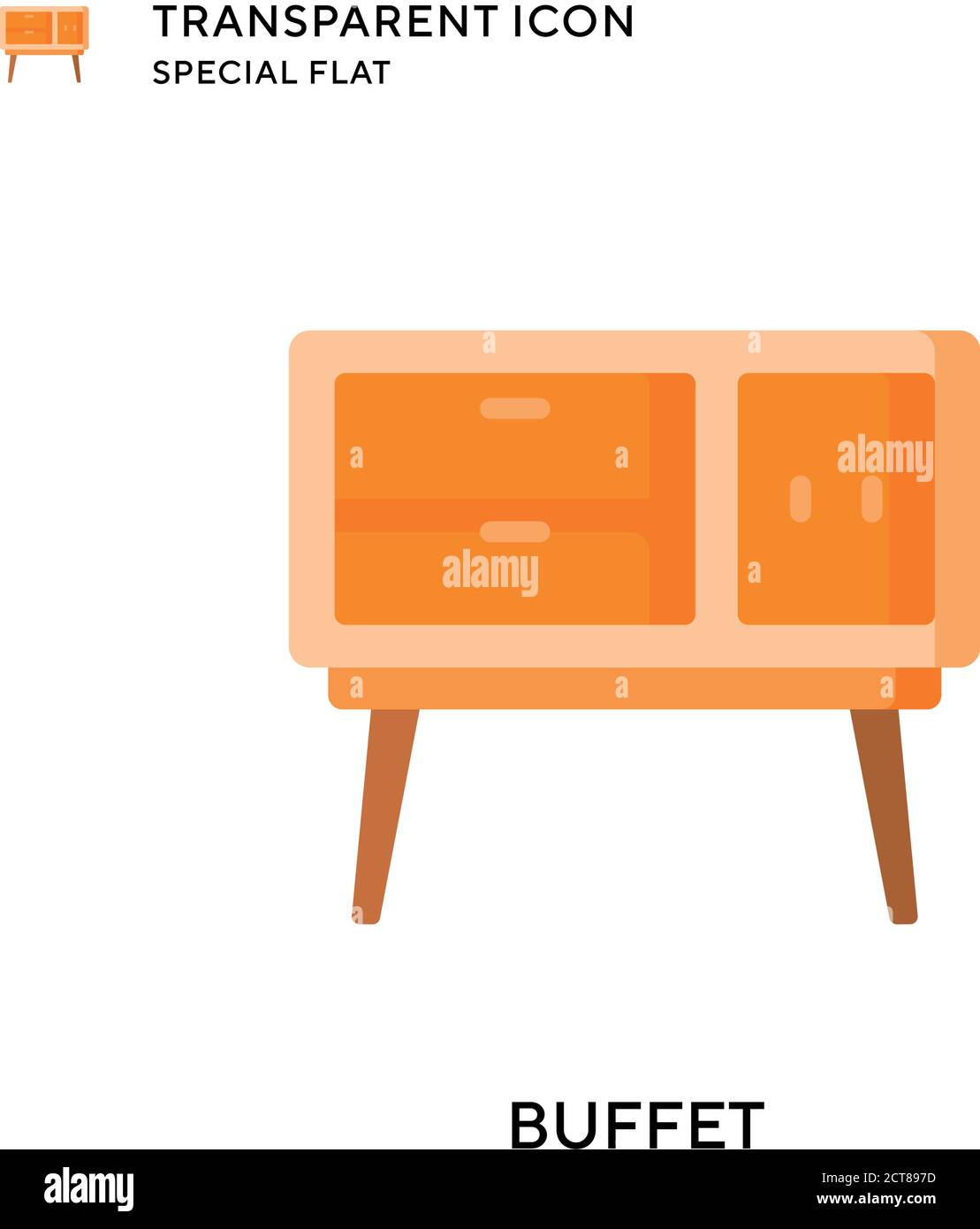 Buffet style table Cut Out Stock Images & Pictures - Alamy