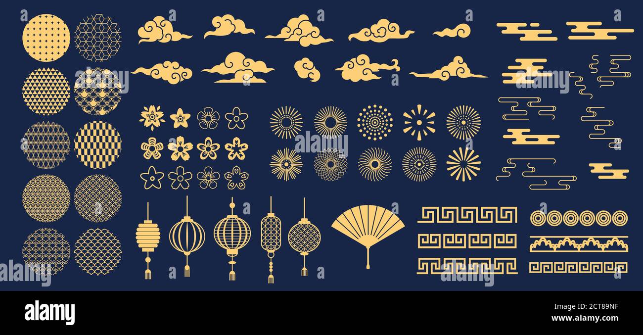 Asian Patterns And Designs