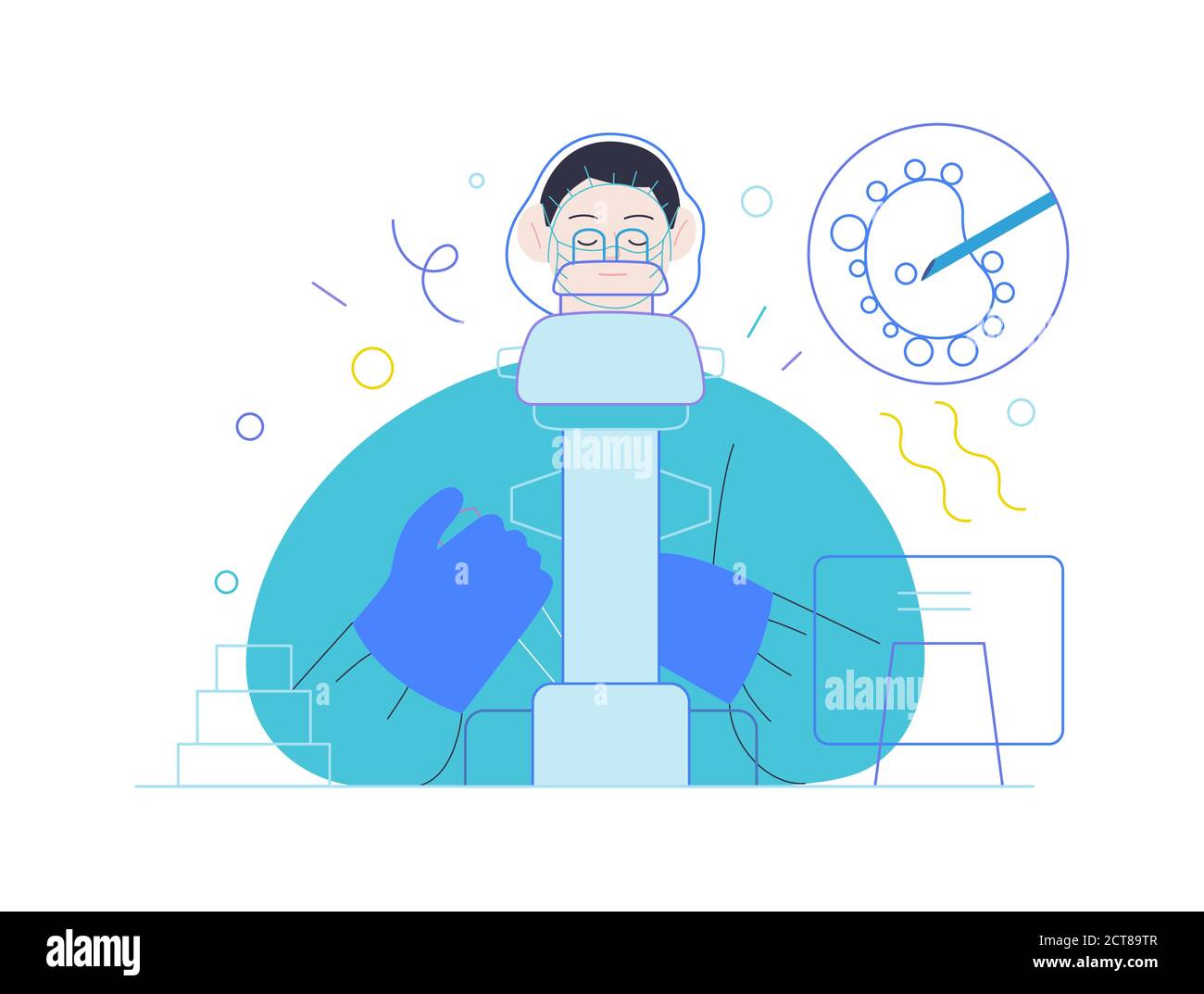 Ivf procedure Stock Vector Images - Alamy