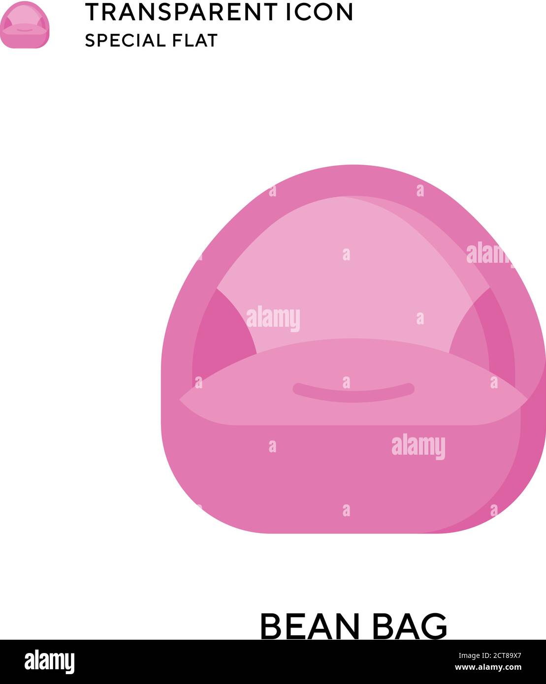 Bean chair vector vectors hi-res stock photography and images - Alamy