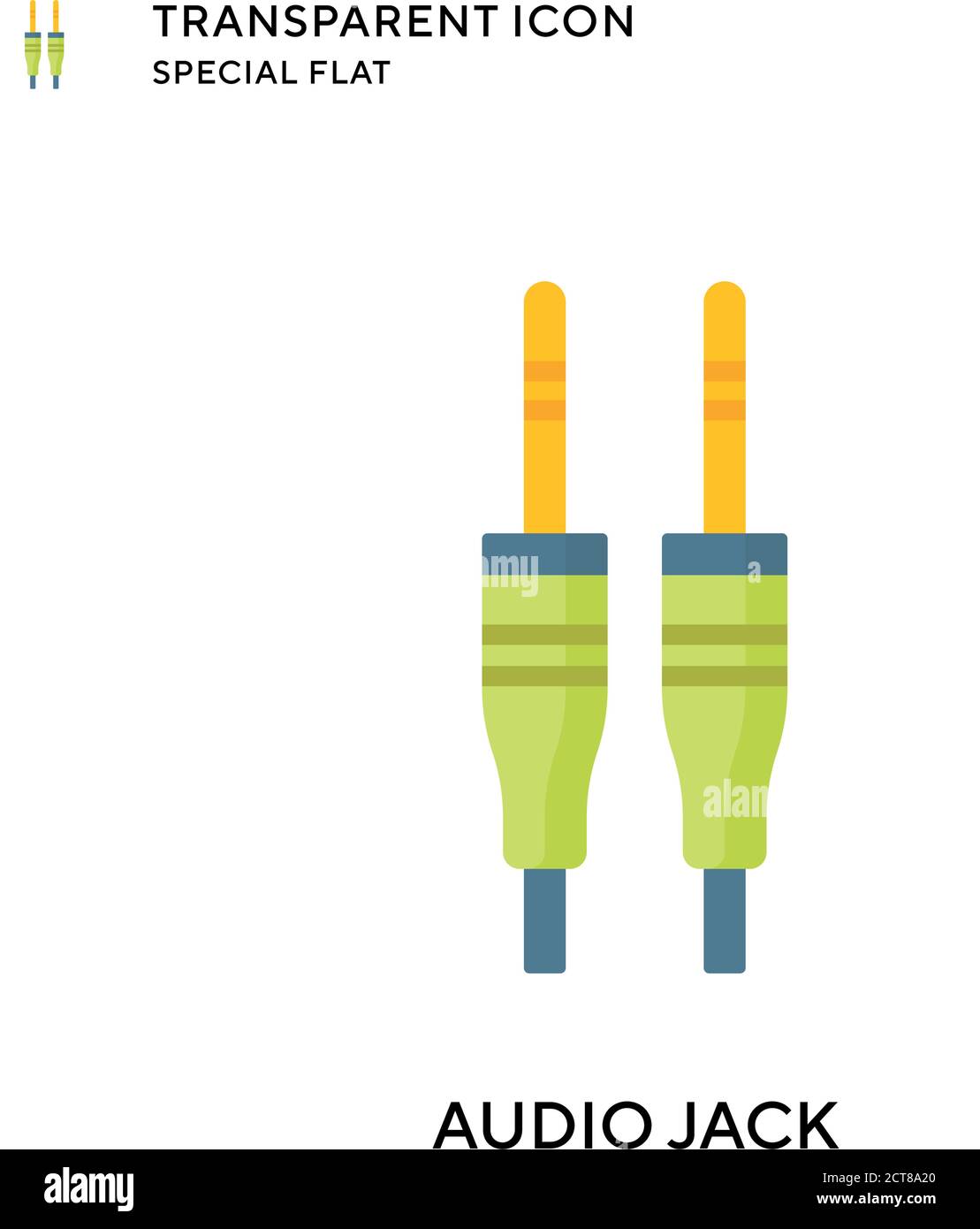 Stereo mini plug Stock Vector Images - Alamy