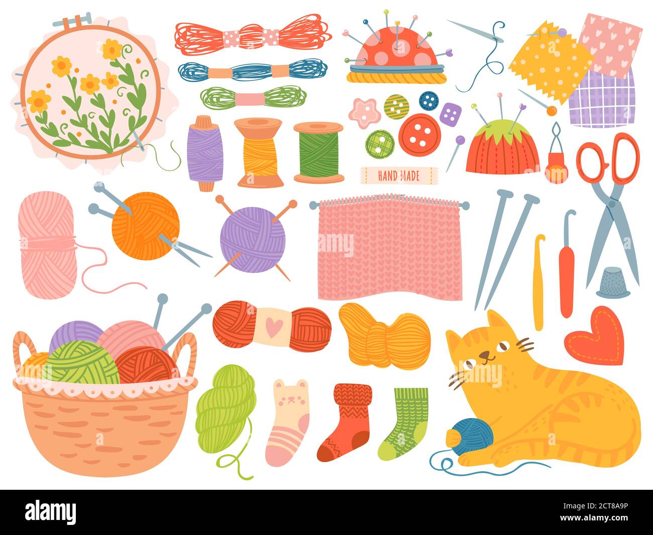 Spool of thread cartoon Stock Vector Images - Alamy