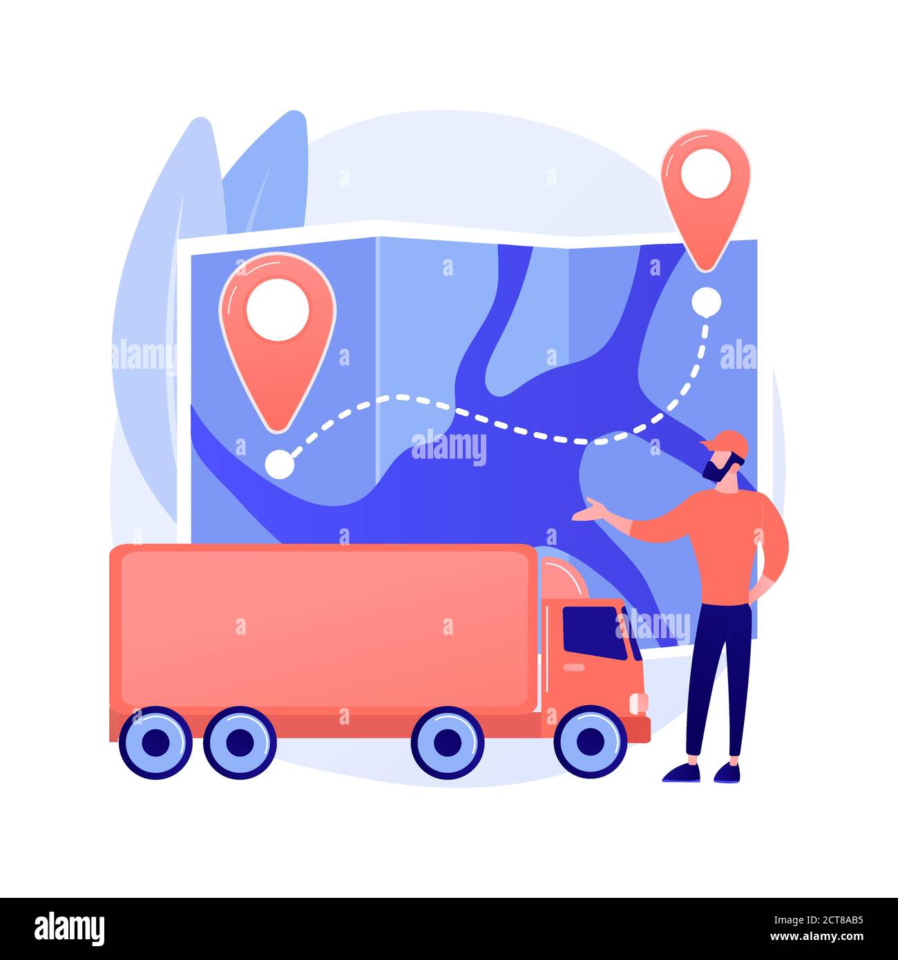National transport abstract concept Stock Vector Images - Alamy