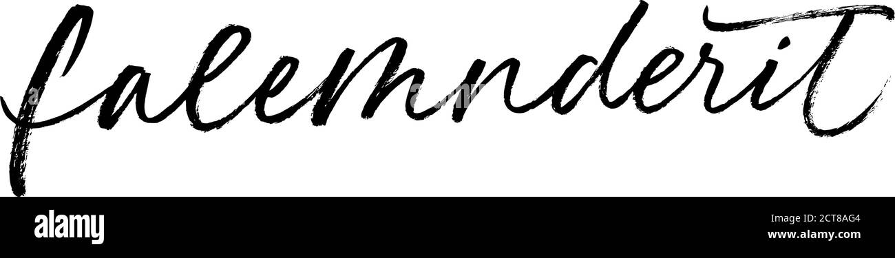 Thank you in Albanian ink brush vector lettering Stock Vector Image ...