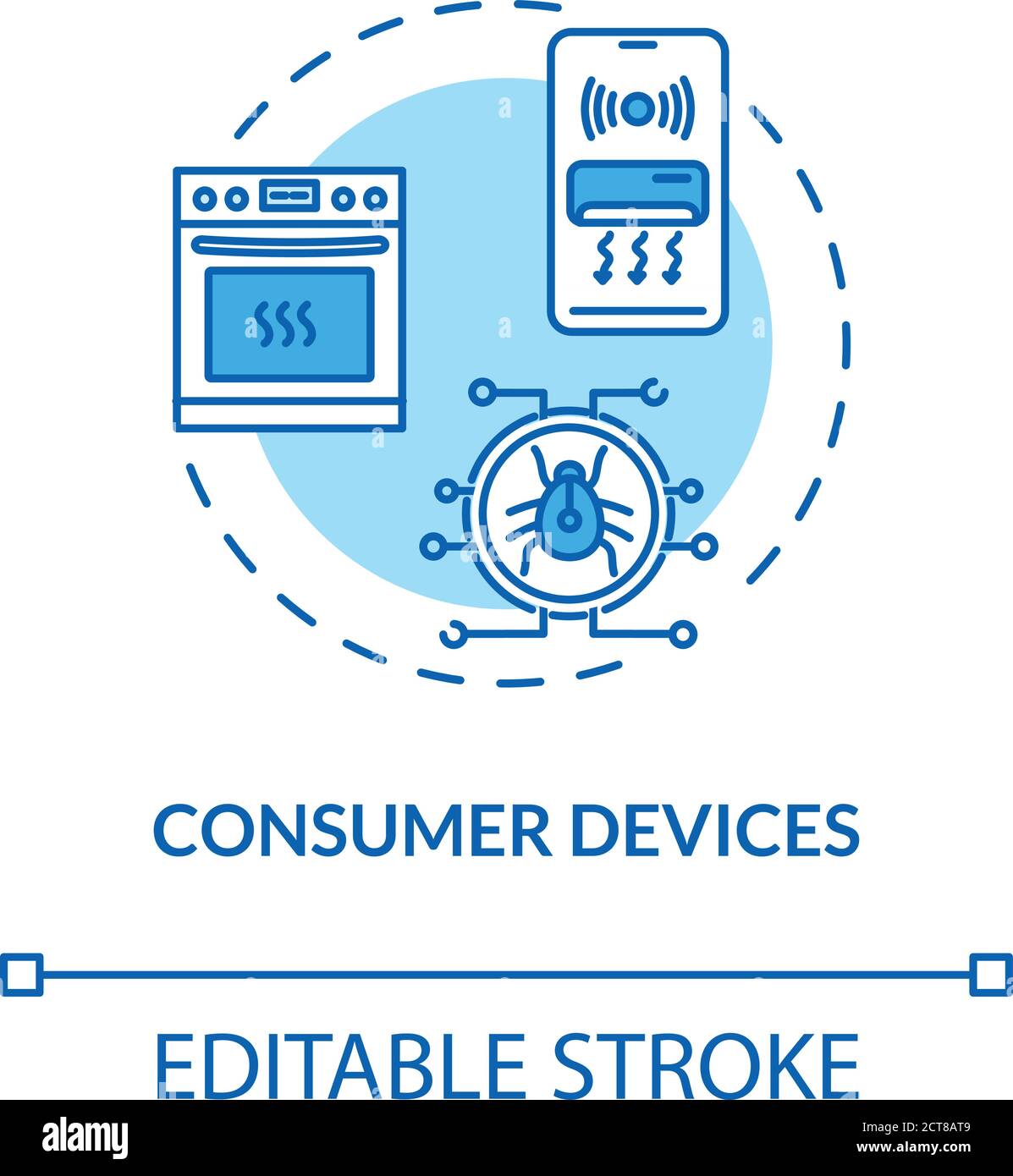 Consumer devices concept icon Stock Vector Image & Art - Alamy