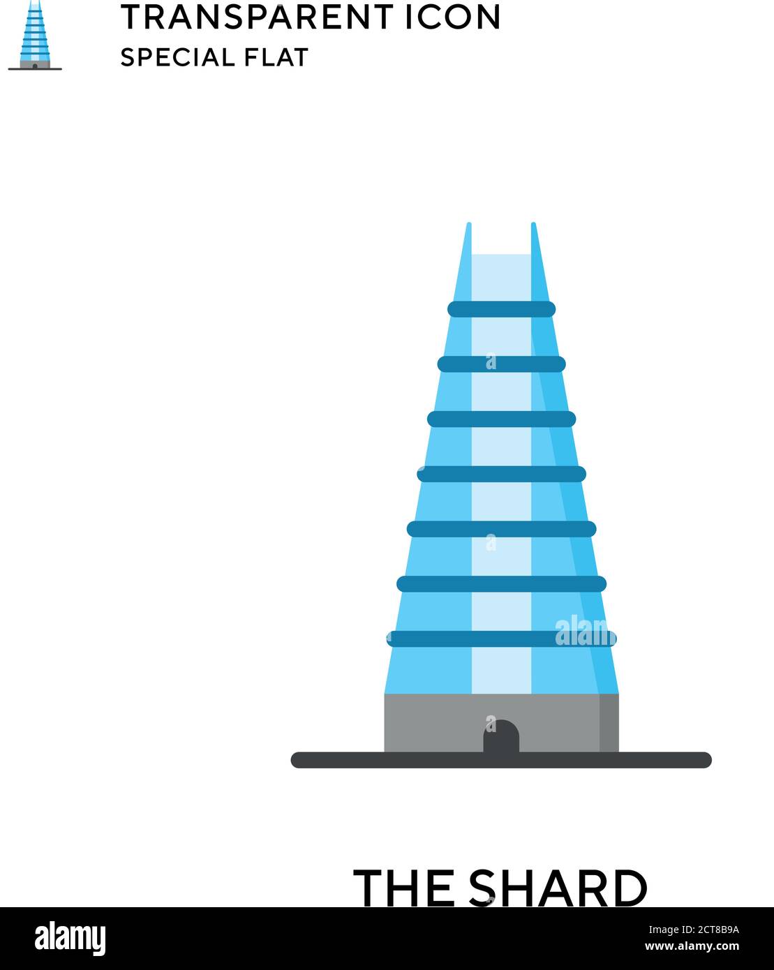 London bridge and shard aerial Cut Out Stock Images & Pictures - Alamy