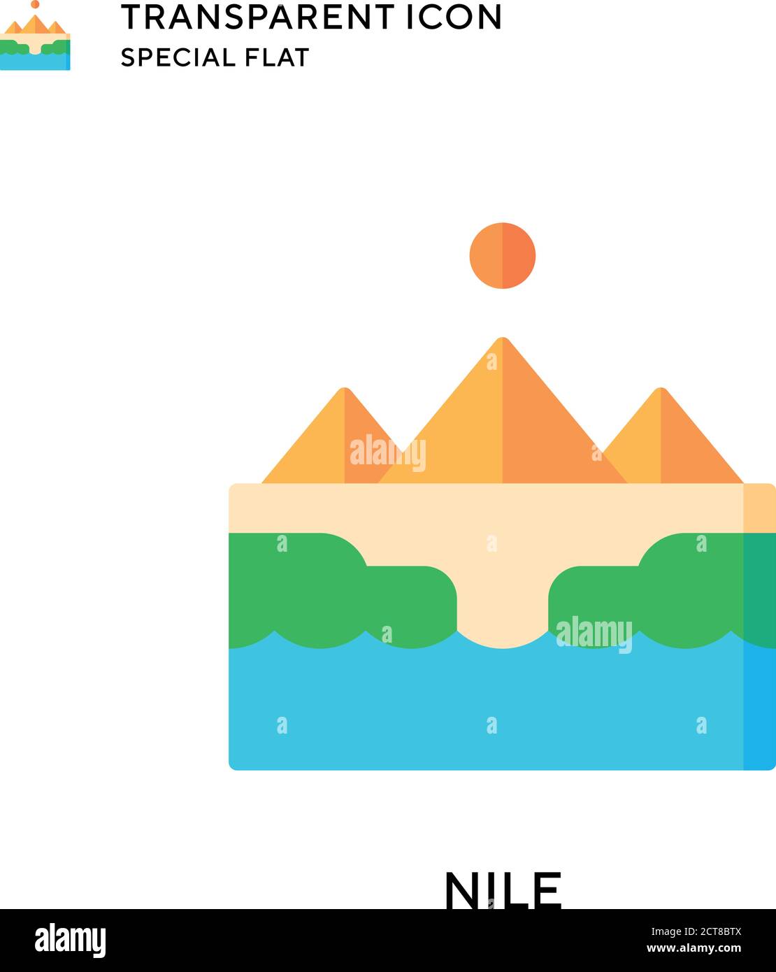 Nile village Stock Vector Images - Alamy