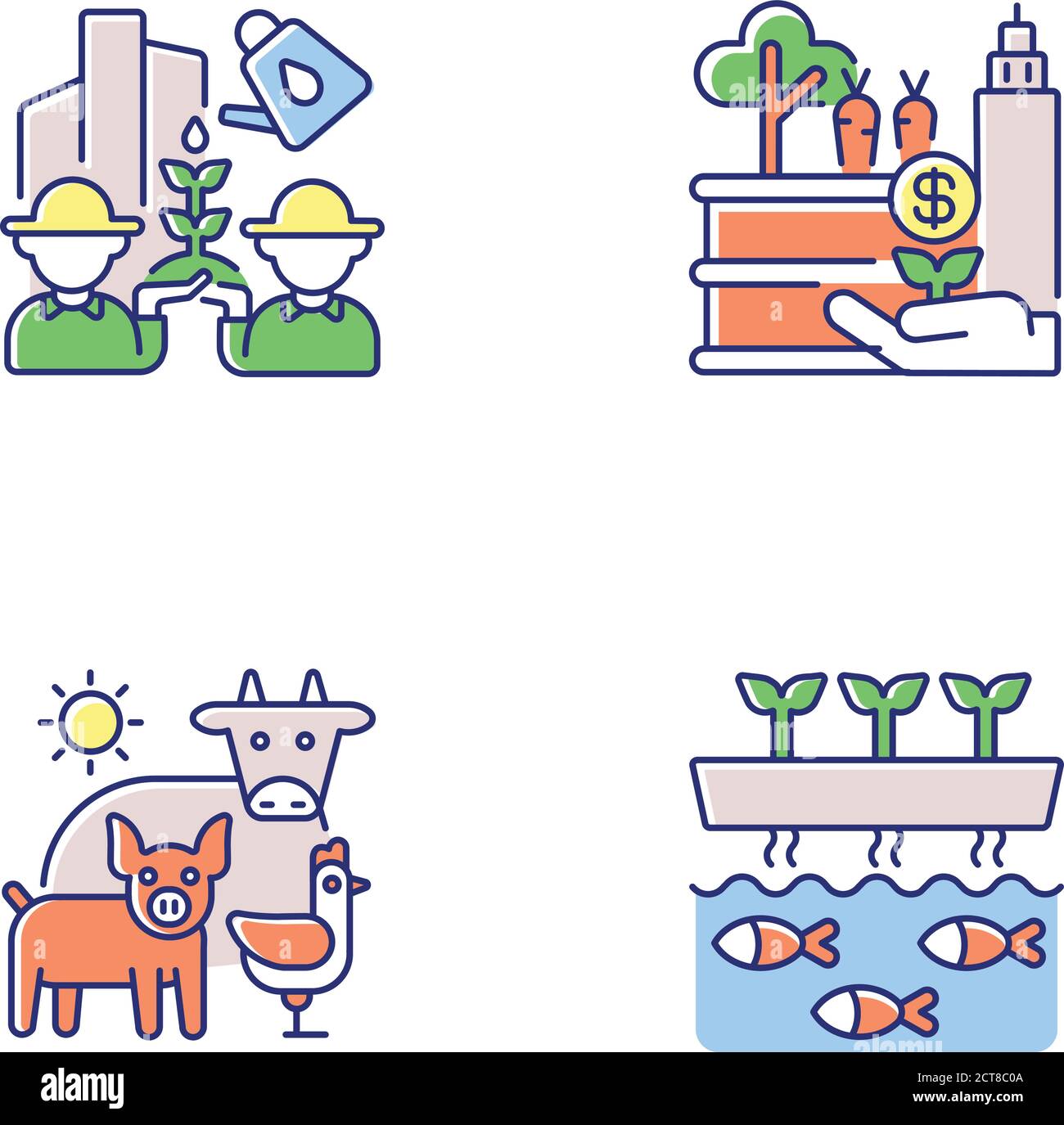 Agribusiness RGB color icons set Stock Vector Image & Art - Alamy Agribusiness RGB color icons set Stock Vector Image & Art - Alamy