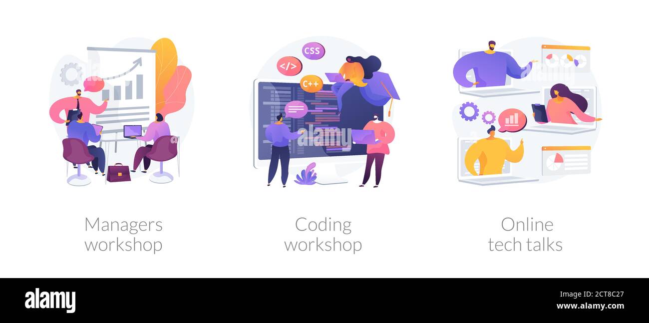 Skills training vector concept metaphors Stock Vector Image & Art - Alamy