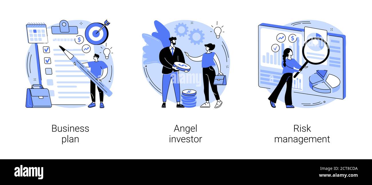 Startup development abstract concept vector illustrations Stock Vector ...