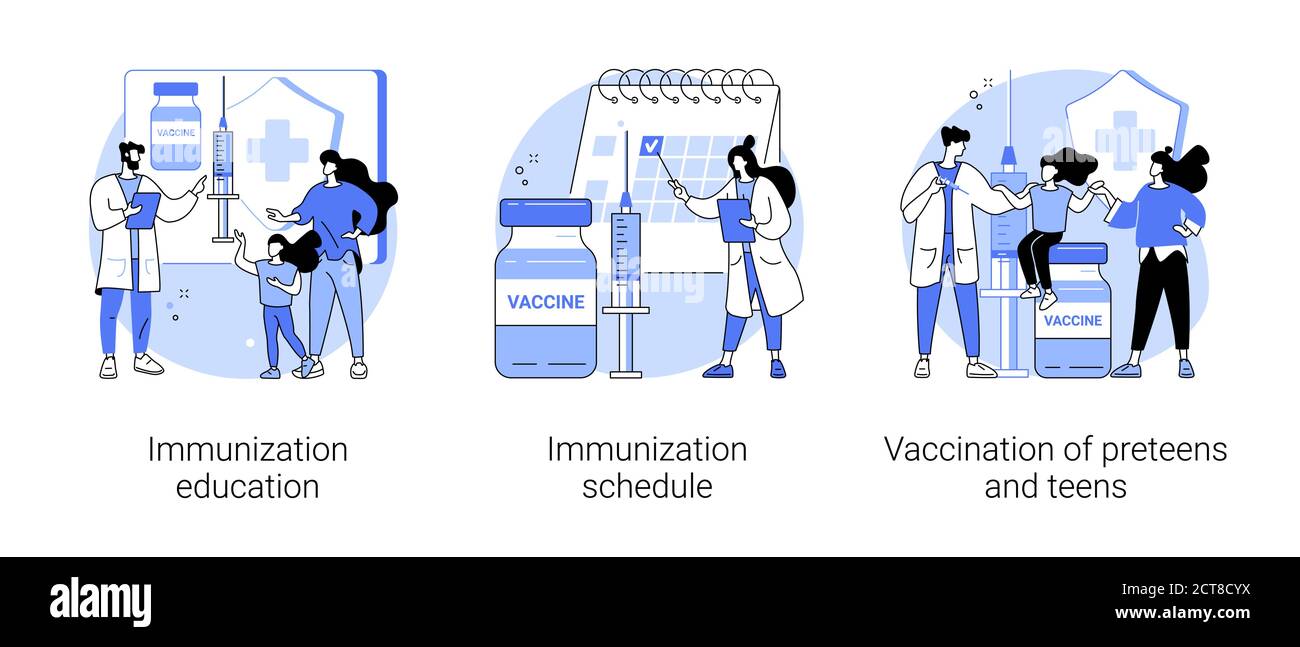 Public health program abstract concept vector illustrations Stock ...