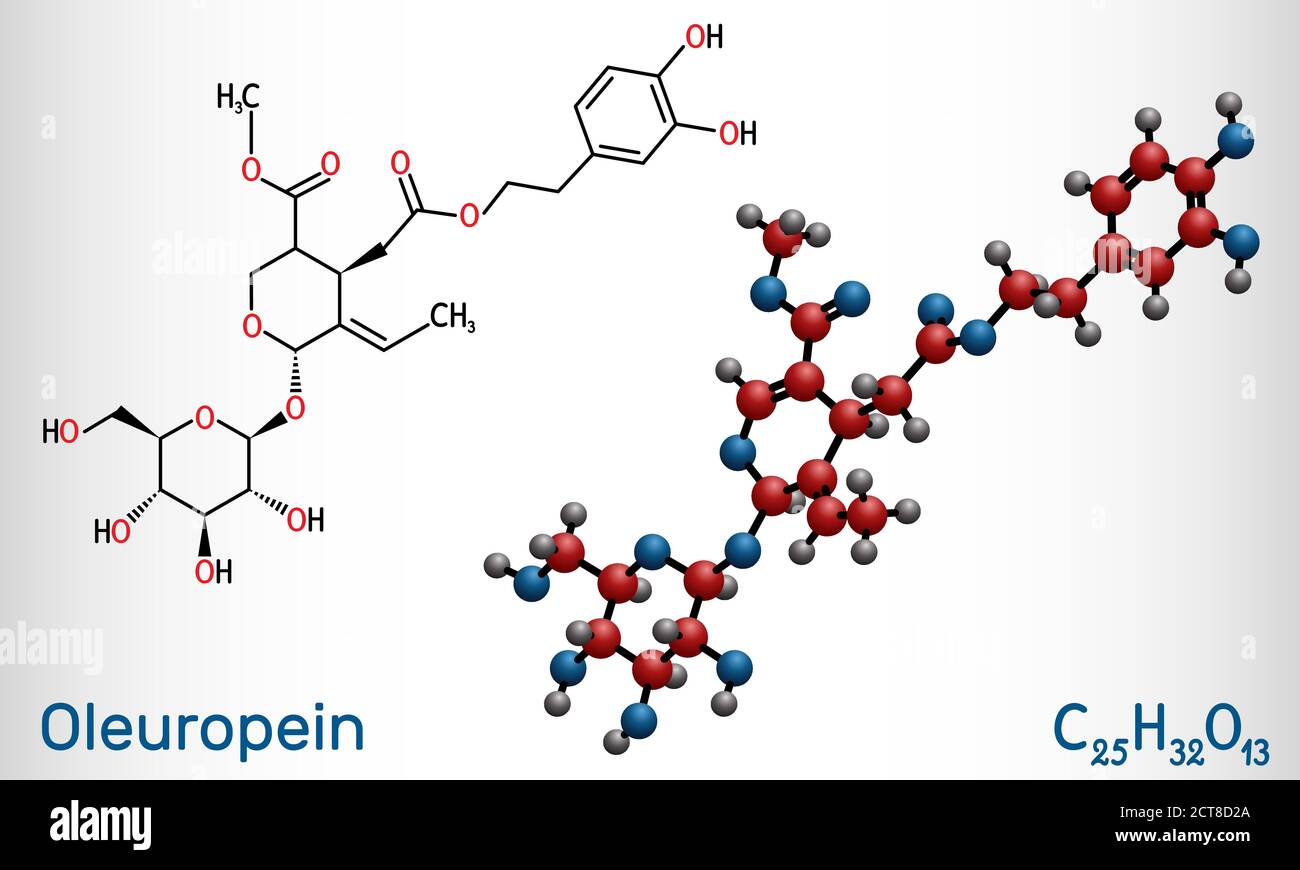 Oleuropein Stock Vector Images - Alamy