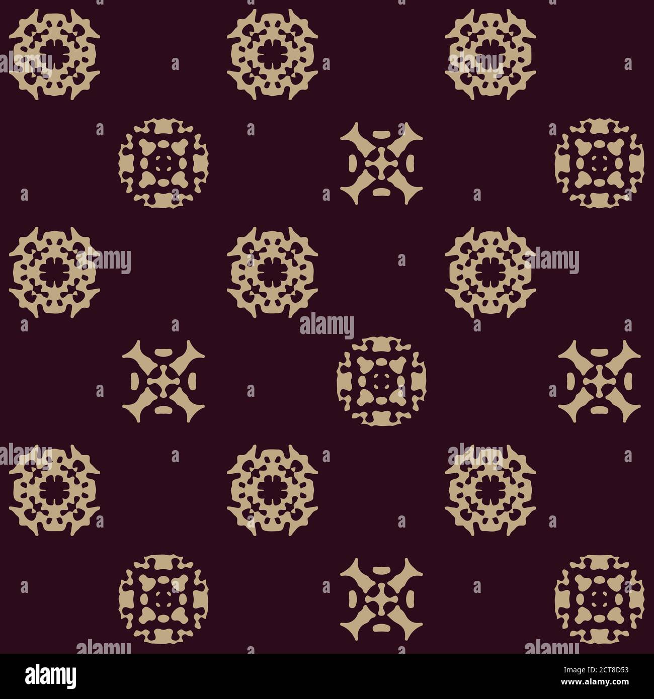 Ornament Seamless Vector Pattern - Repeating ornament for textile ...
