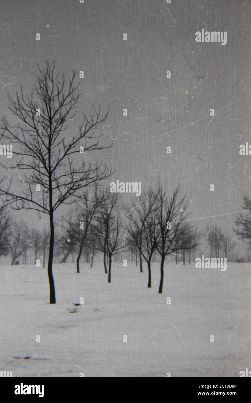 1970s winter storm hi-res stock photography and images - Alamy