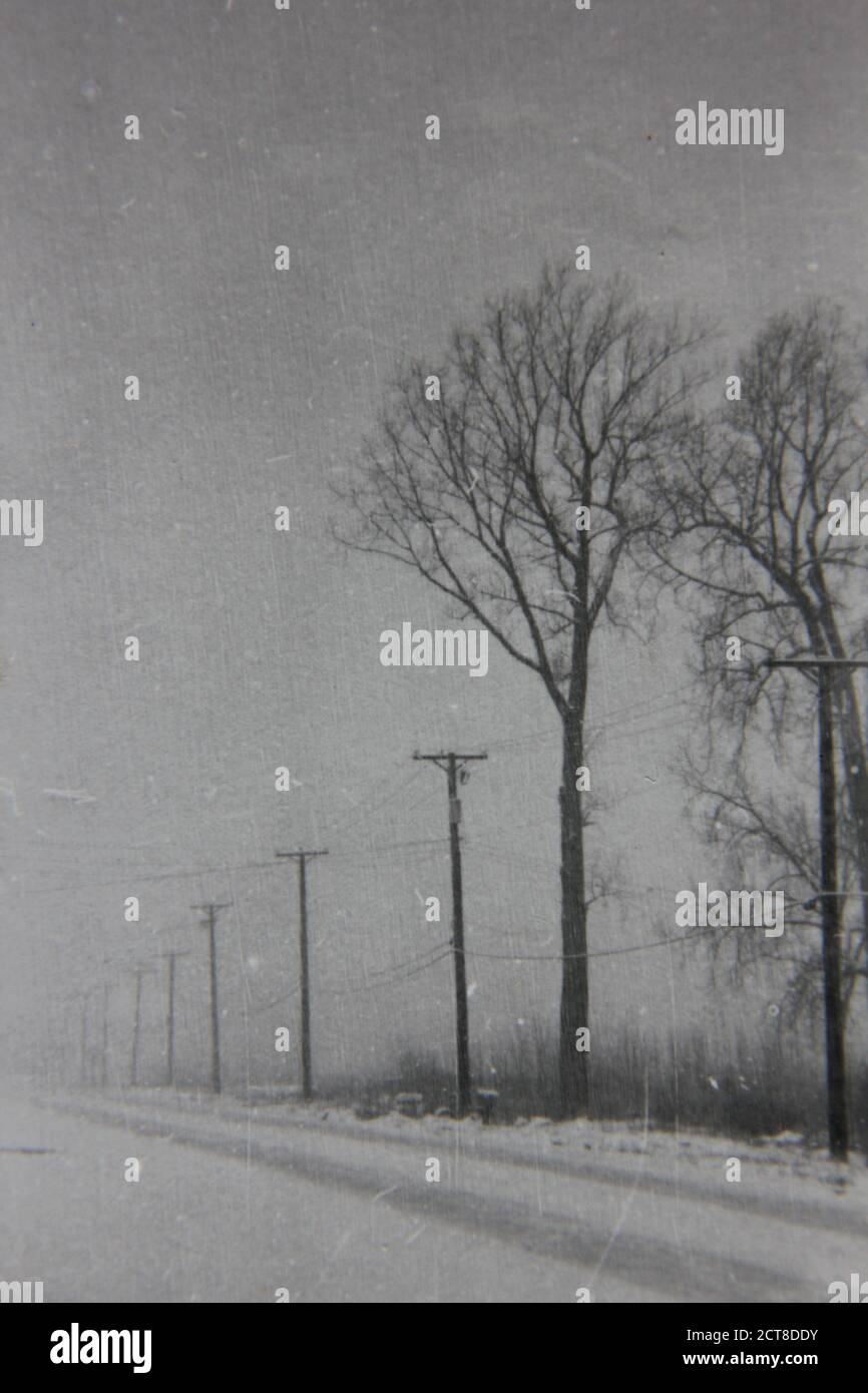 1970s winter storm hi-res stock photography and images - Alamy