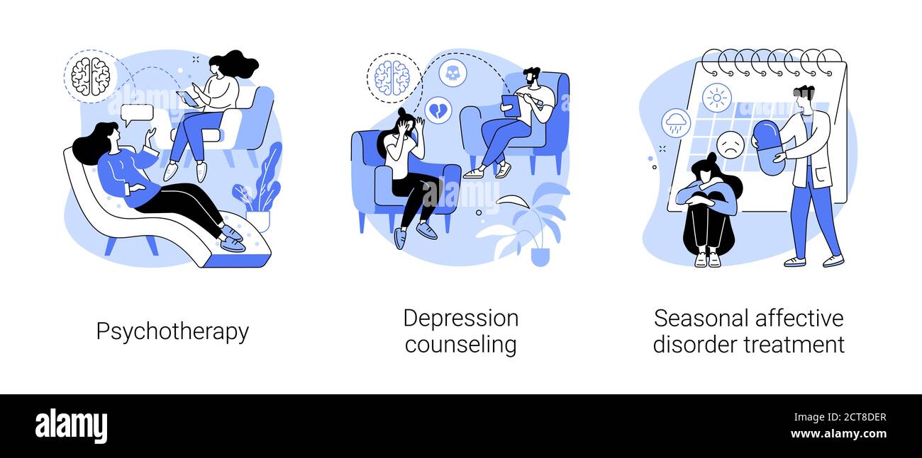 Mental health abstract concept vector illustrations Stock Vector Image ...