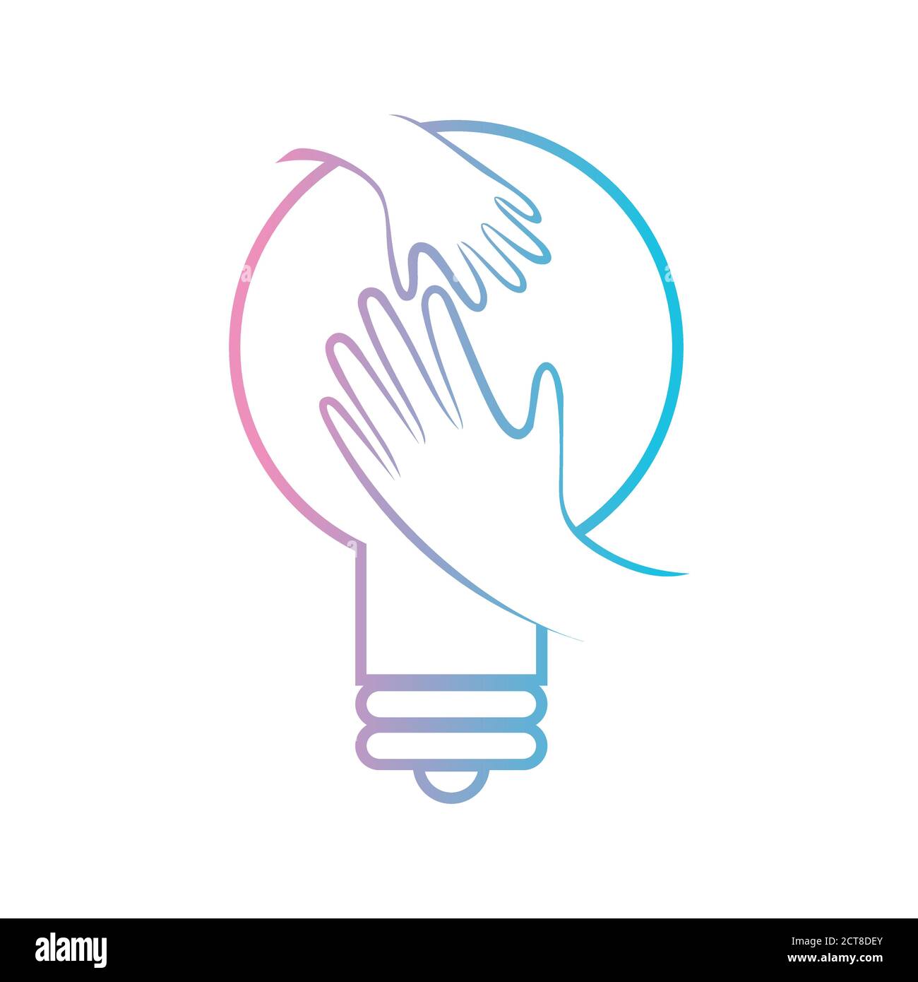 A vector Illustration logo for supporting developmental health with ...