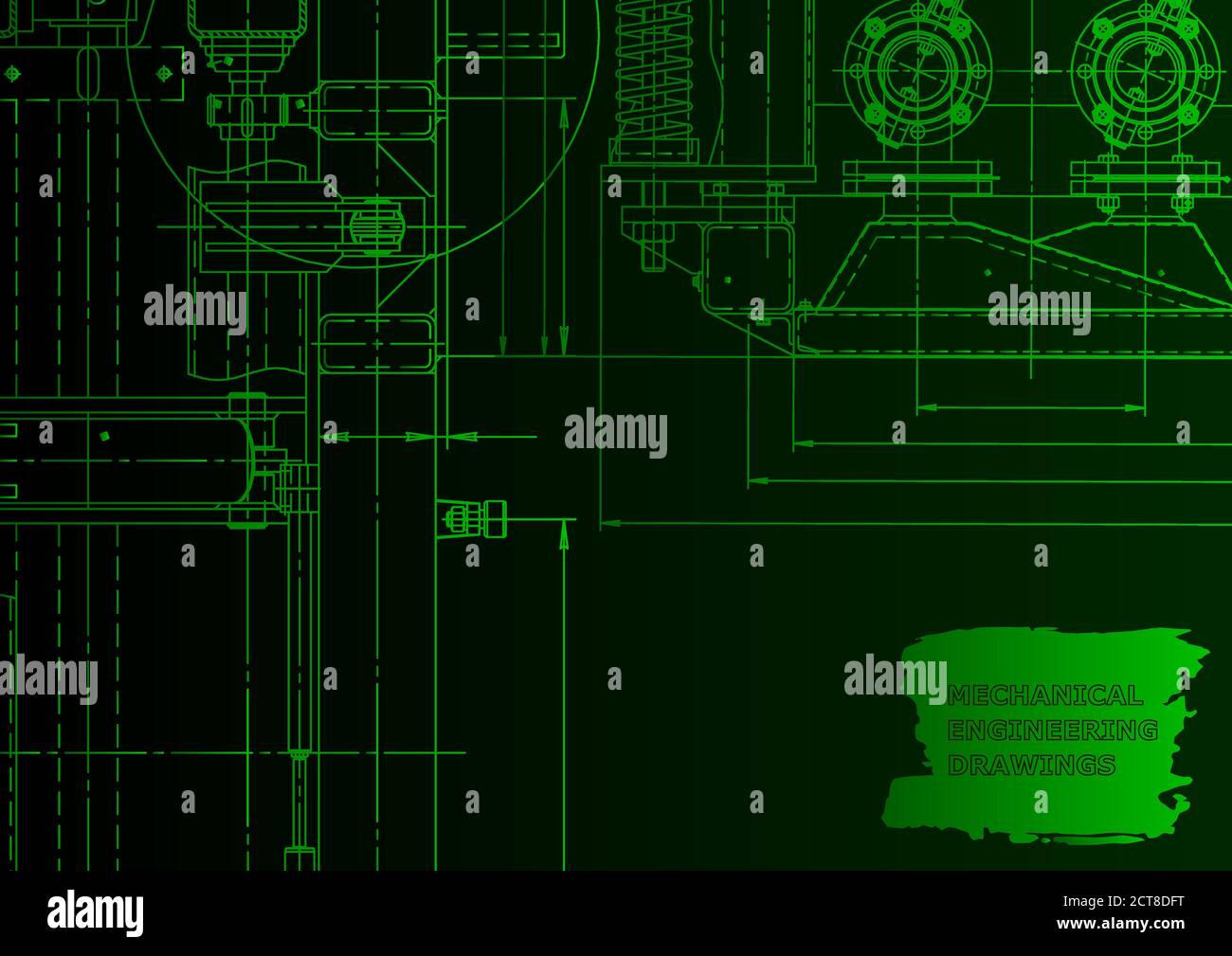 Machine-building industry. Mechanical engineering drawing. Instrument ...
