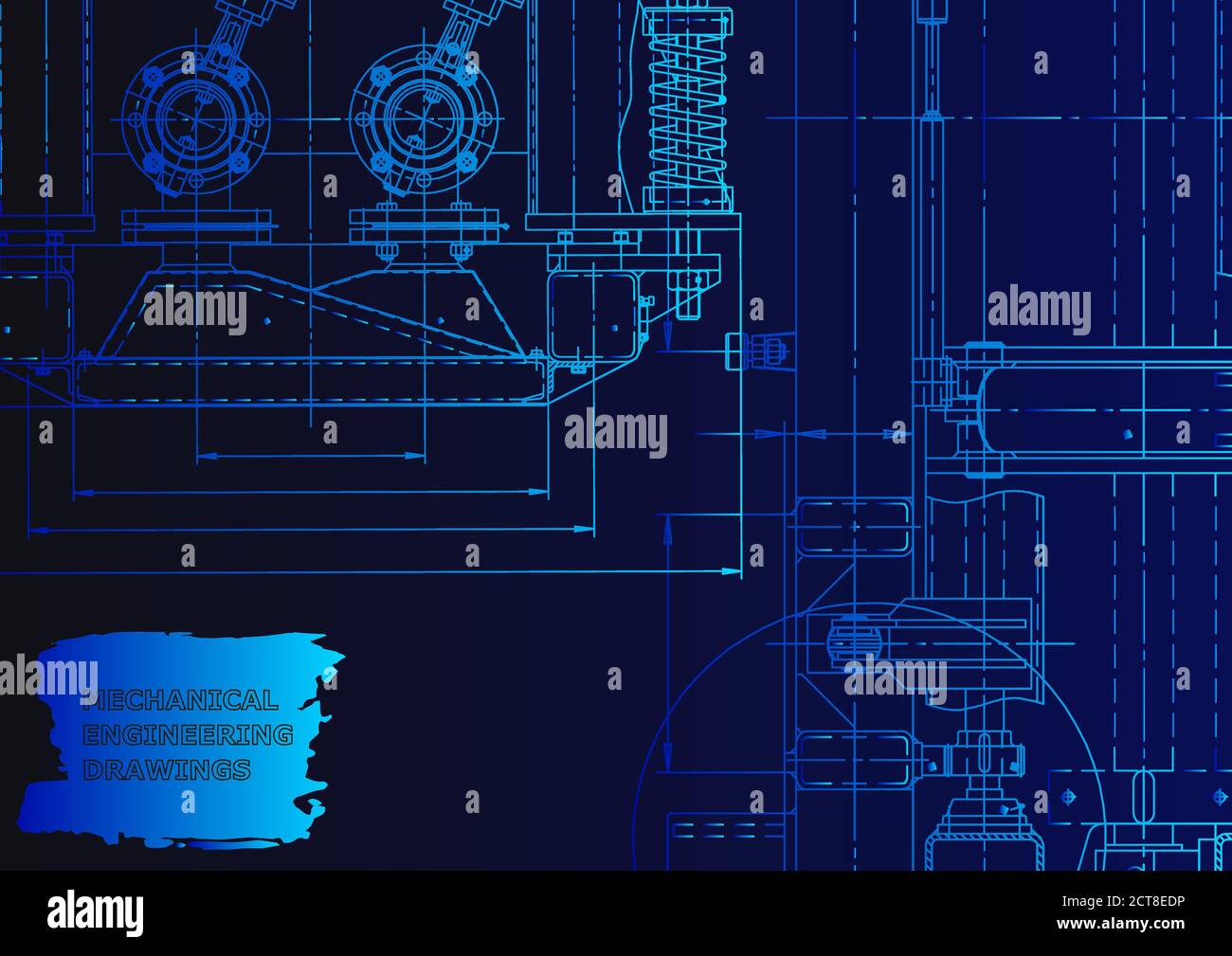 Machine-building industry. Instrument-making drawing. Computer aided ...