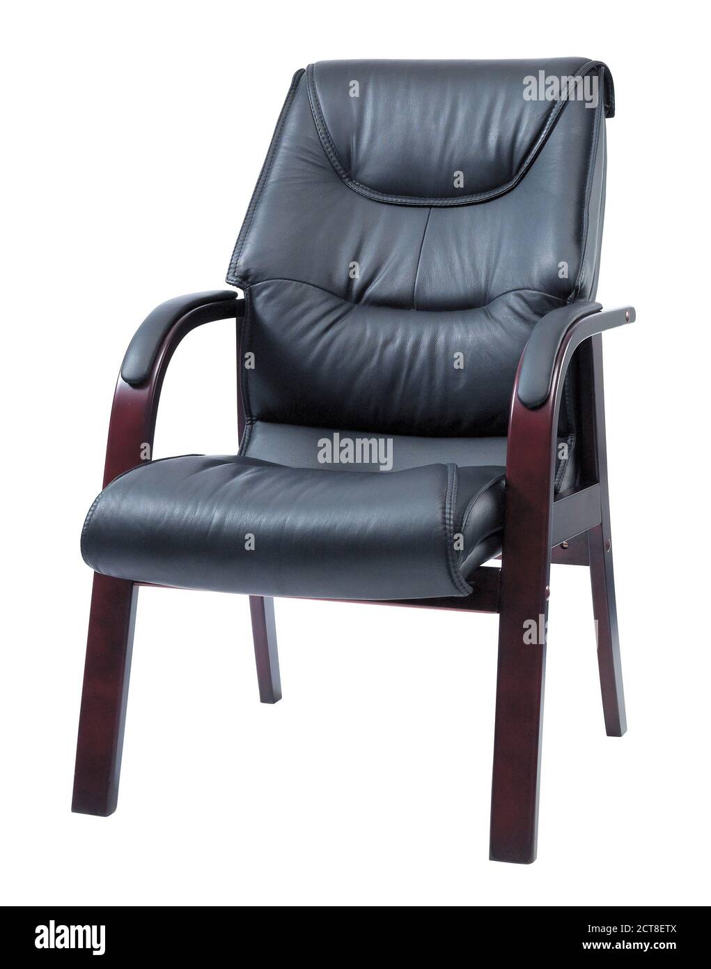 Modern leather chair hi-res stock photography and images - Alamy