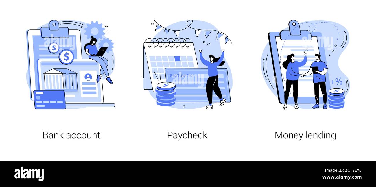 Money transfer abstract concept vector illustrations Stock Vector Image ...