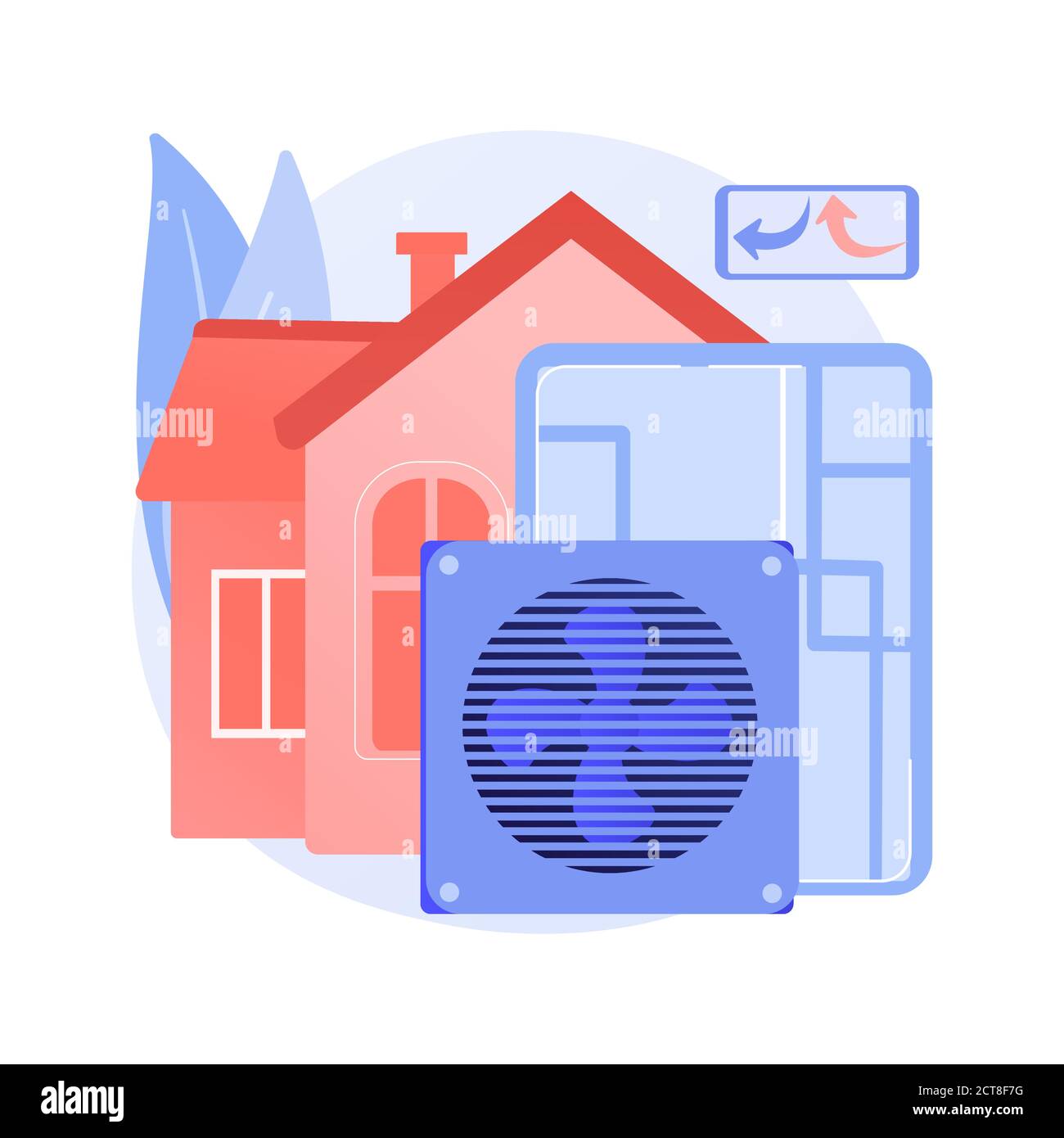 Cooling system design concept Stock Vector Images - Alamy