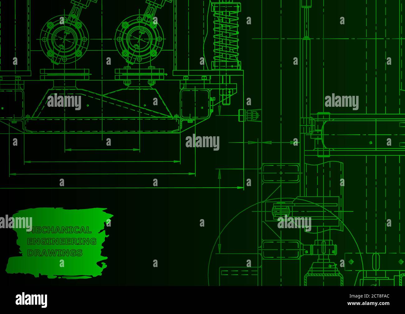 Machine-building industry. Instrument-making drawing. Computer aided ...
