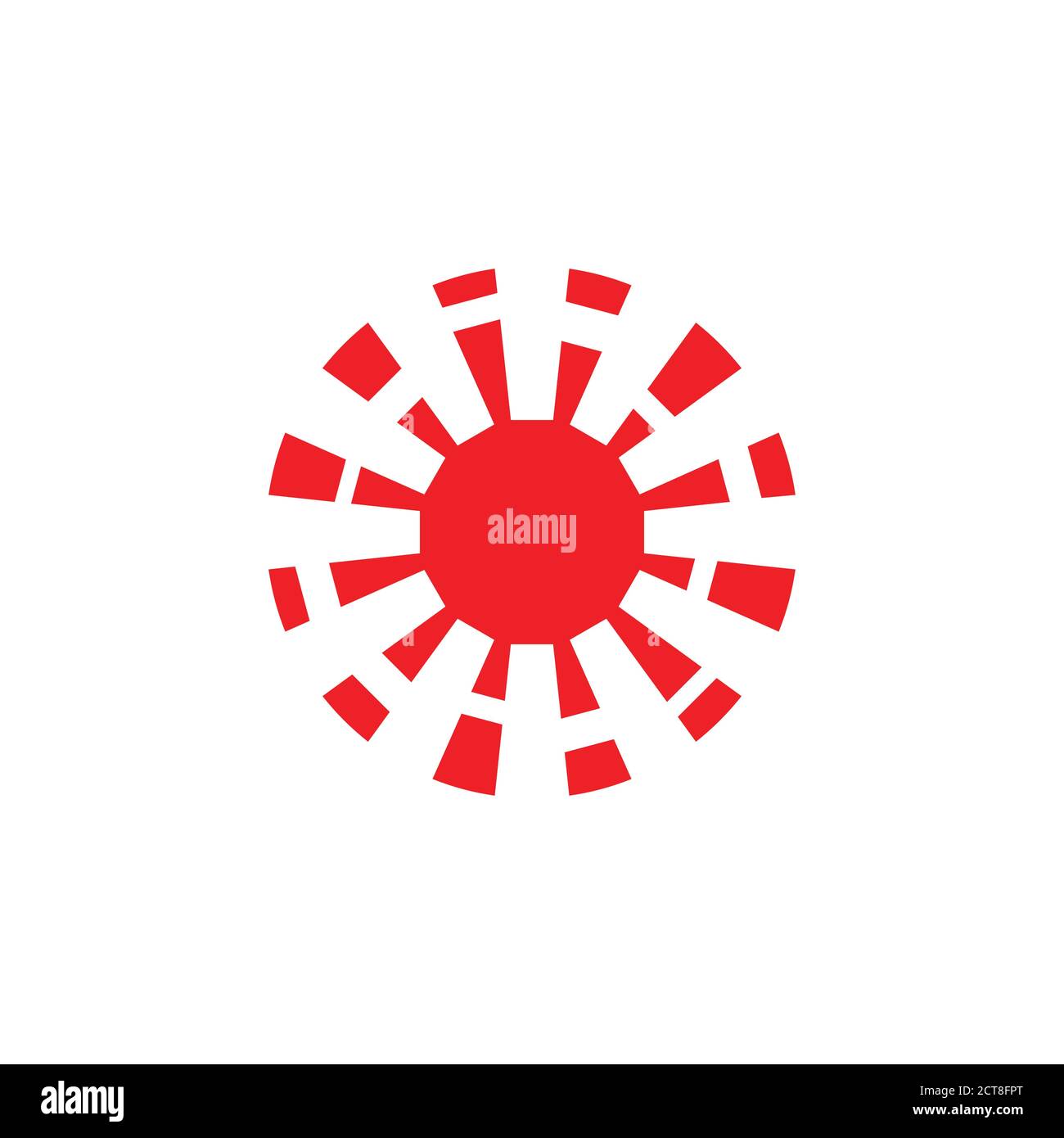 shine sun bright symbol logo vector Stock Vector Image & Art - Alamy