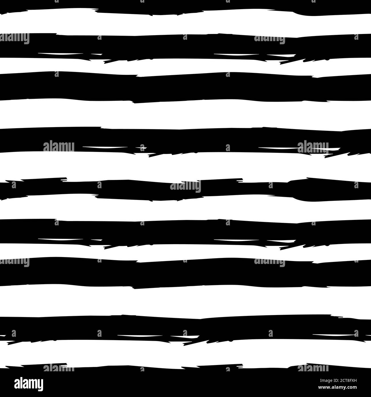 Striped seamless pattern. Abstract stripes. Hand drawing, brushes ...