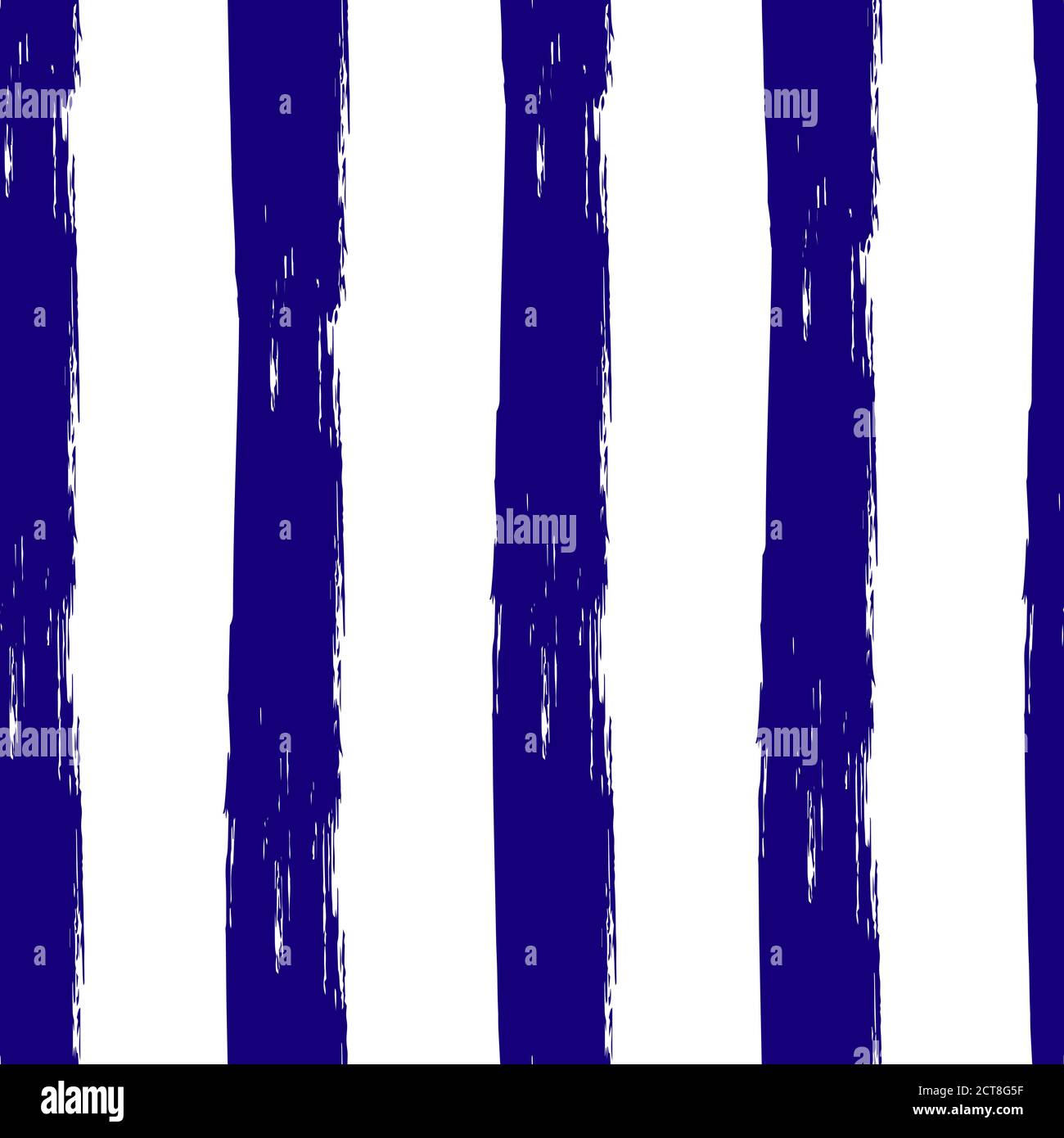 Trendy seamless pattern. Stylish vertical strip. Brush strokes, stains ...