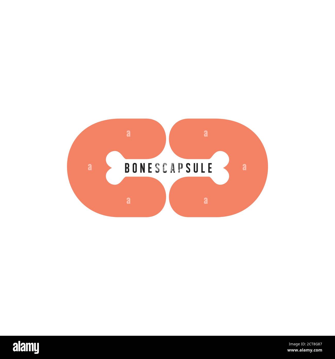 Bone shape hi-res stock photography and images - Alamy