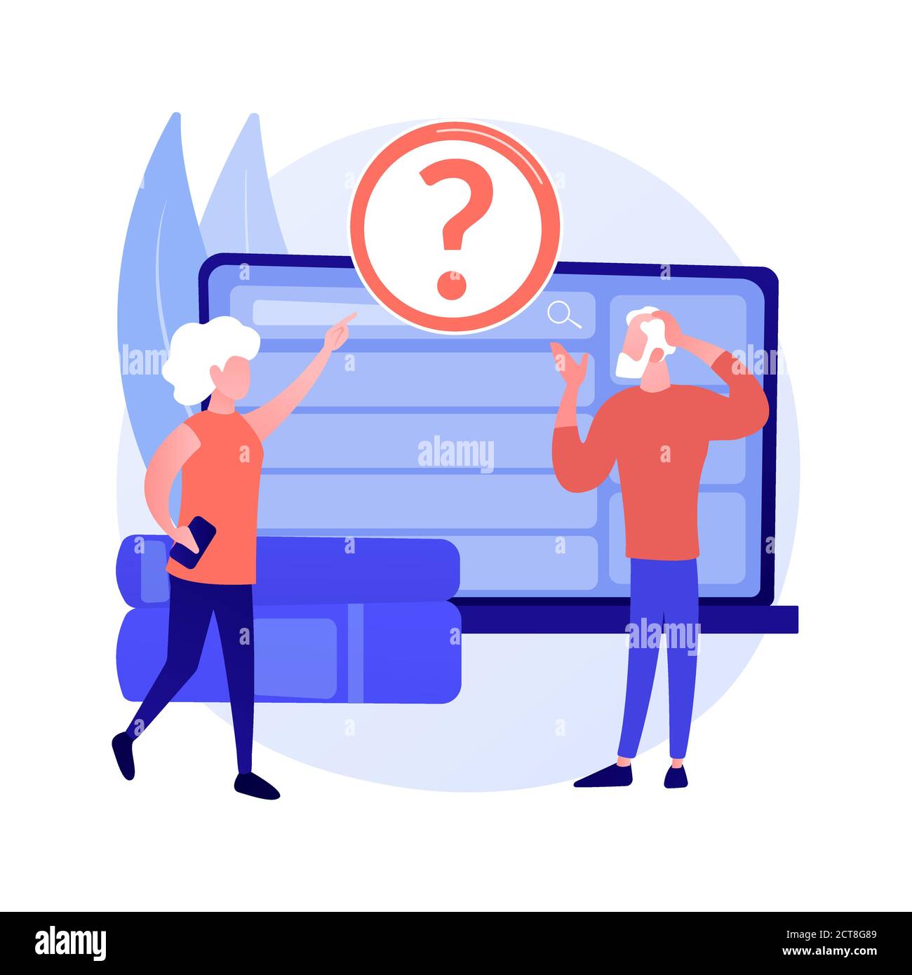 Low-technical communication abstract concept vector illustration Stock ...