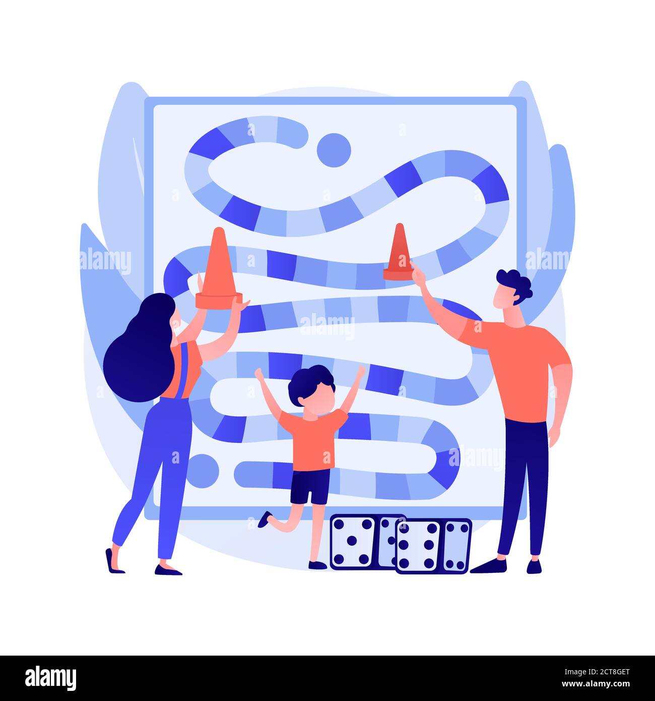 Board games abstract concept vector illustration Stock Vector Image ...