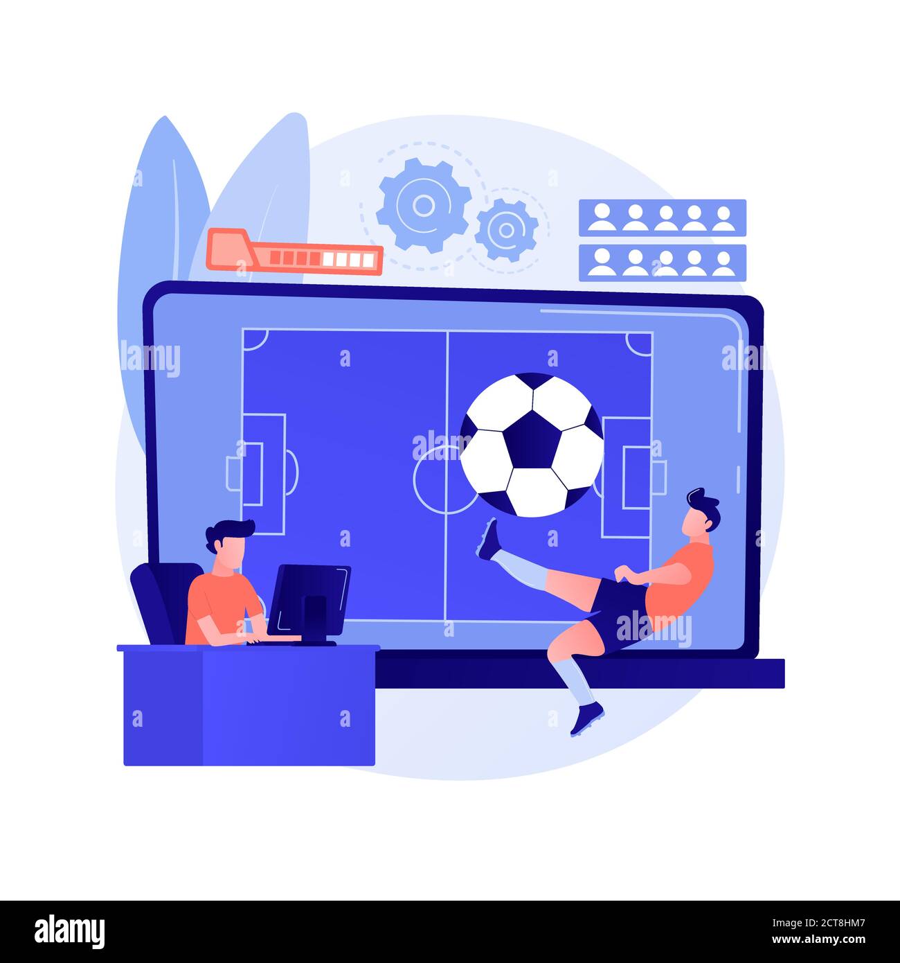 Sports games abstract concept vector illustration Stock Vector Image ...