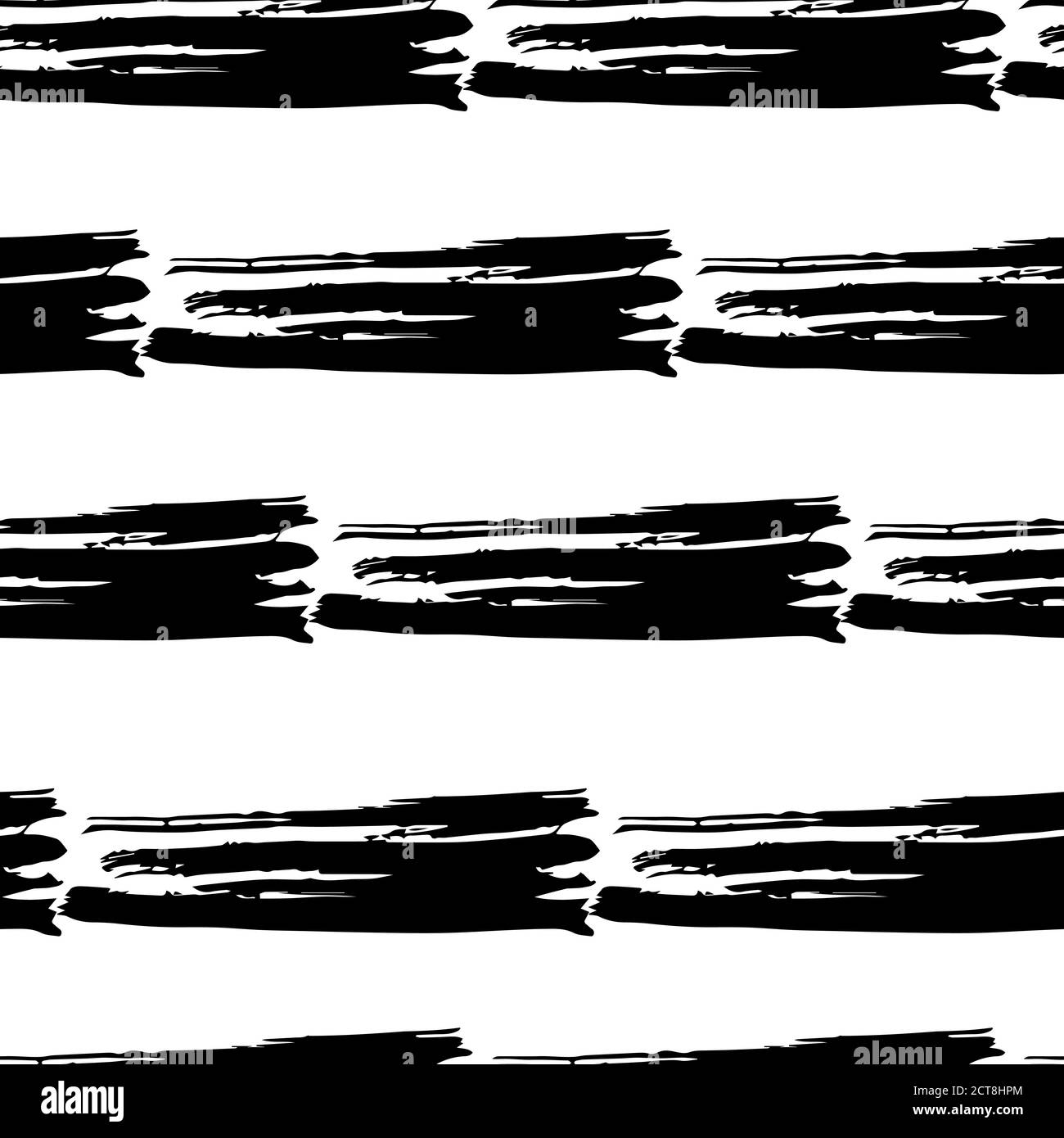 Striped seamless pattern. Abstract stripes. Hand drawing, brushes ...