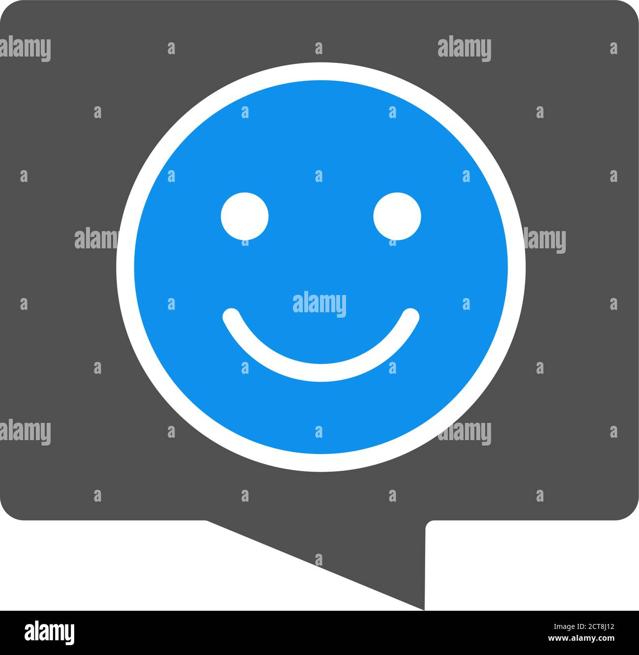 Smiley Face Talking To Another Smiley Face