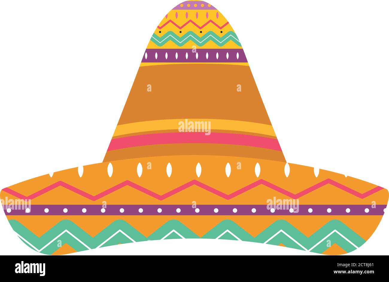 Isolated mexican hat vector design Stock Vector Image & Art - Alamy