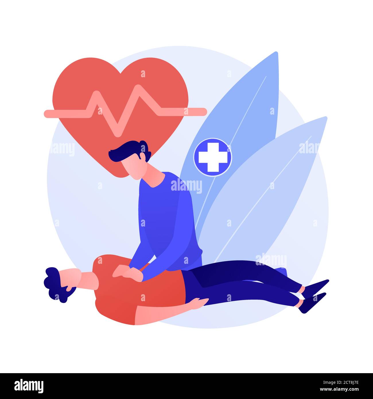 CPR abstract concept vector illustration Stock Vector Image & Art - Alamy