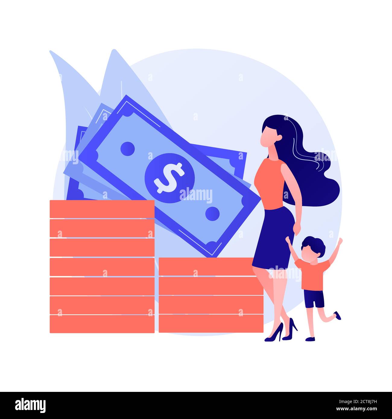 Family account vector concept metaphor Stock Vector Image & Art - Alamy