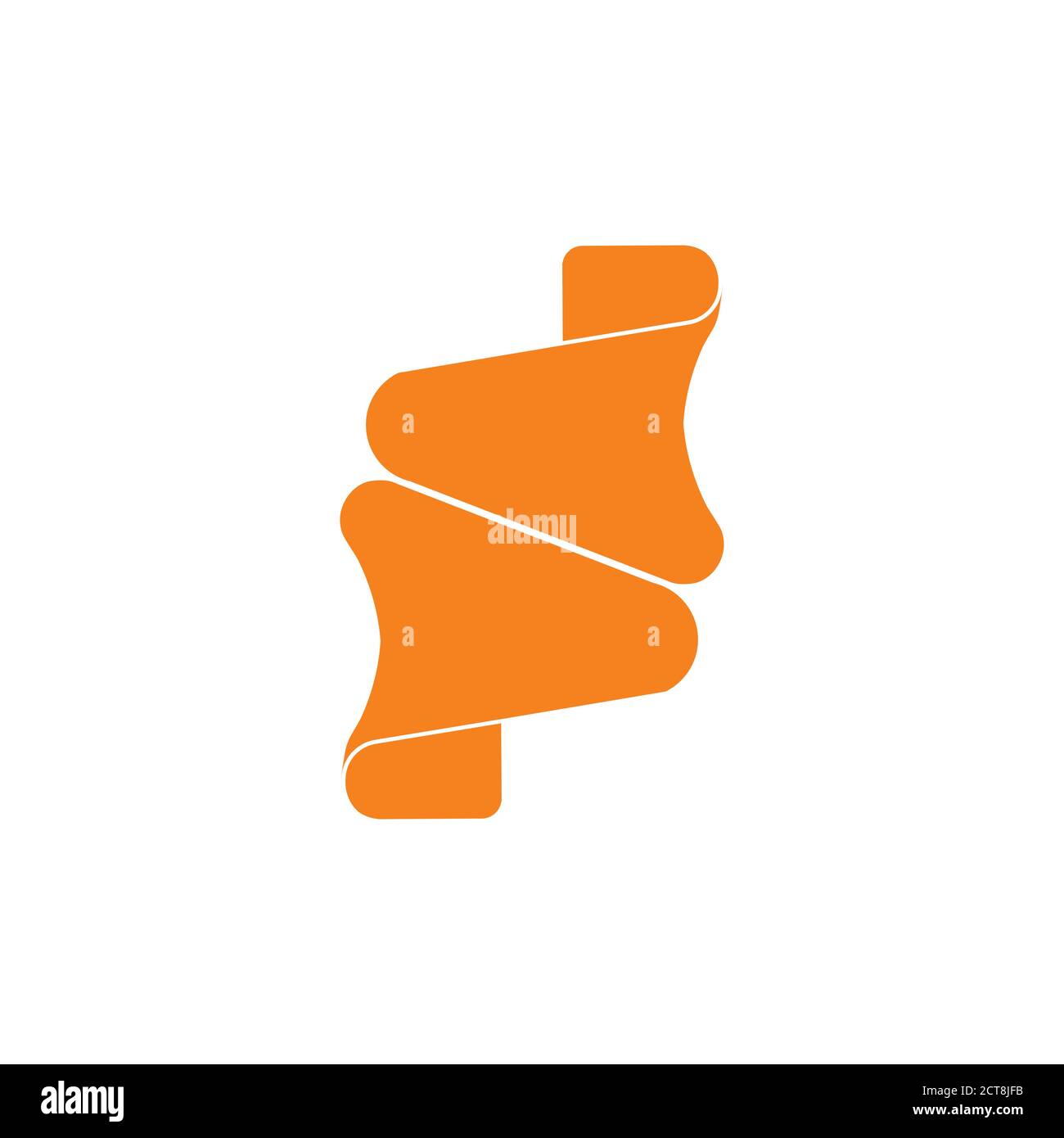 linked arrow 3d logo vector Stock Vector Image & Art - Alamy