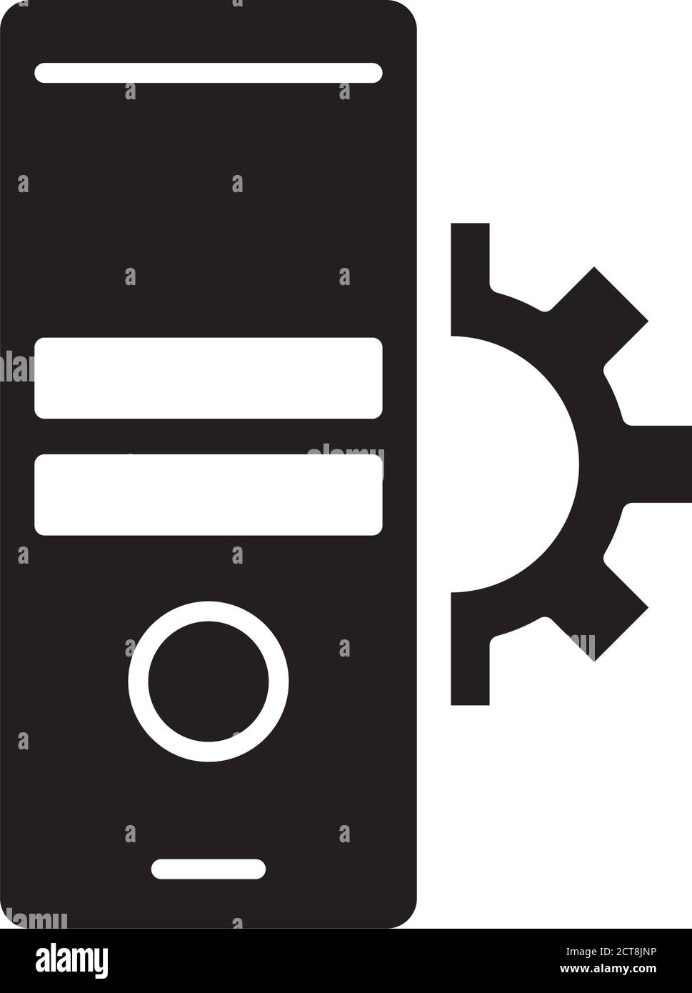 Data server setup Black and White Stock Photos & Images - Alamy