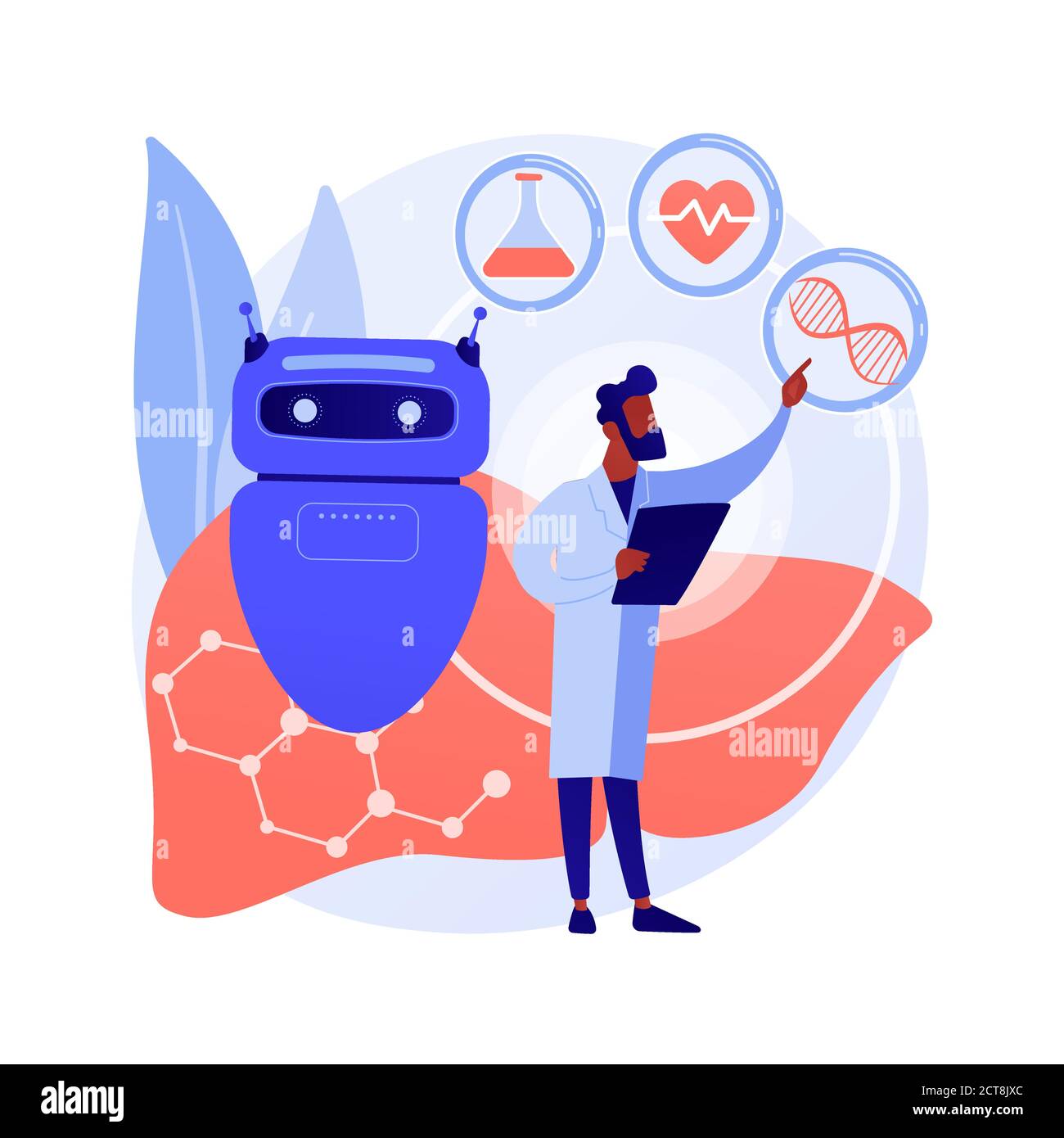 Ai healthcare vector Stock Vector Images - Alamy