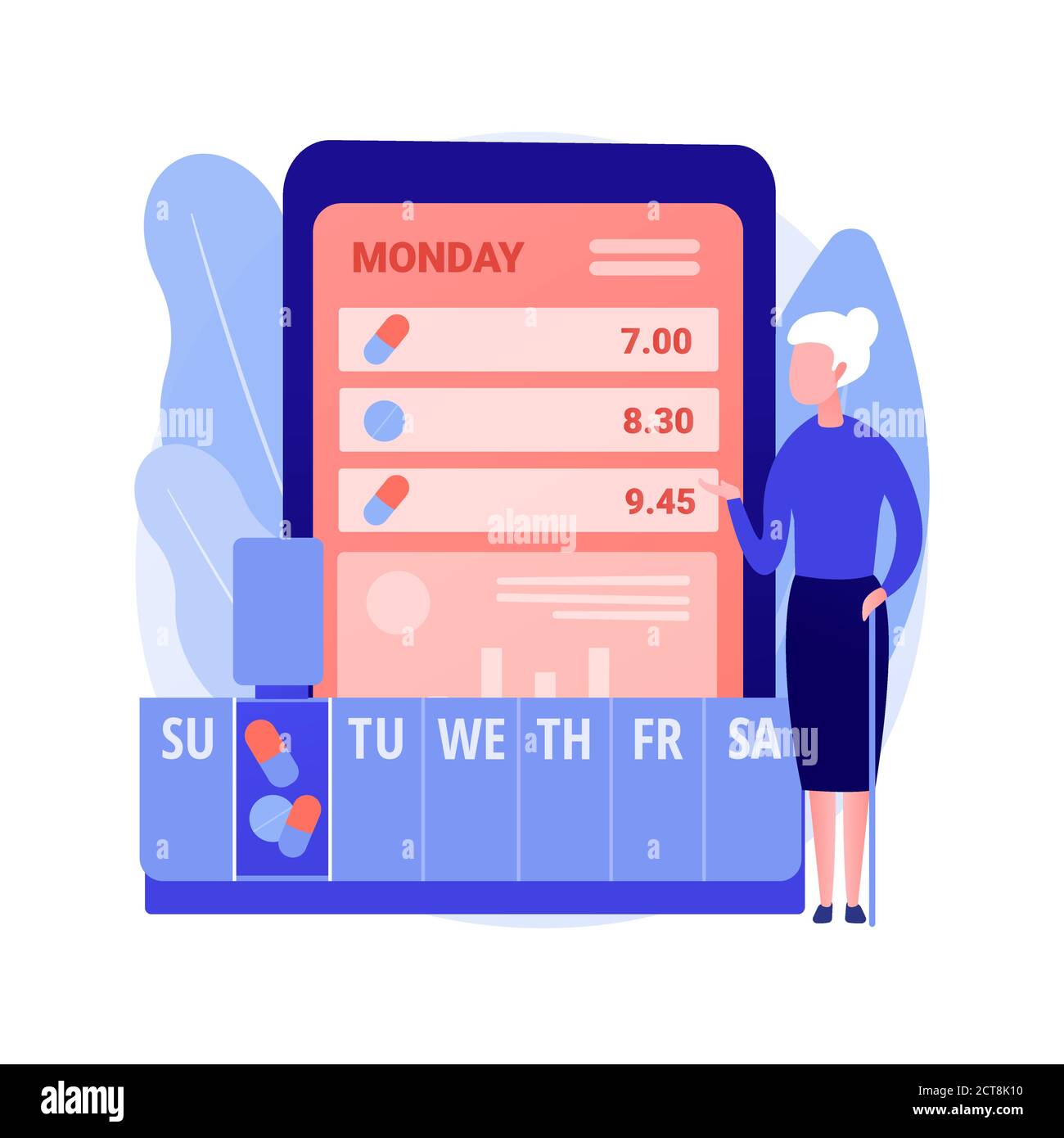 Smart aging Stock Vector Images - Alamy