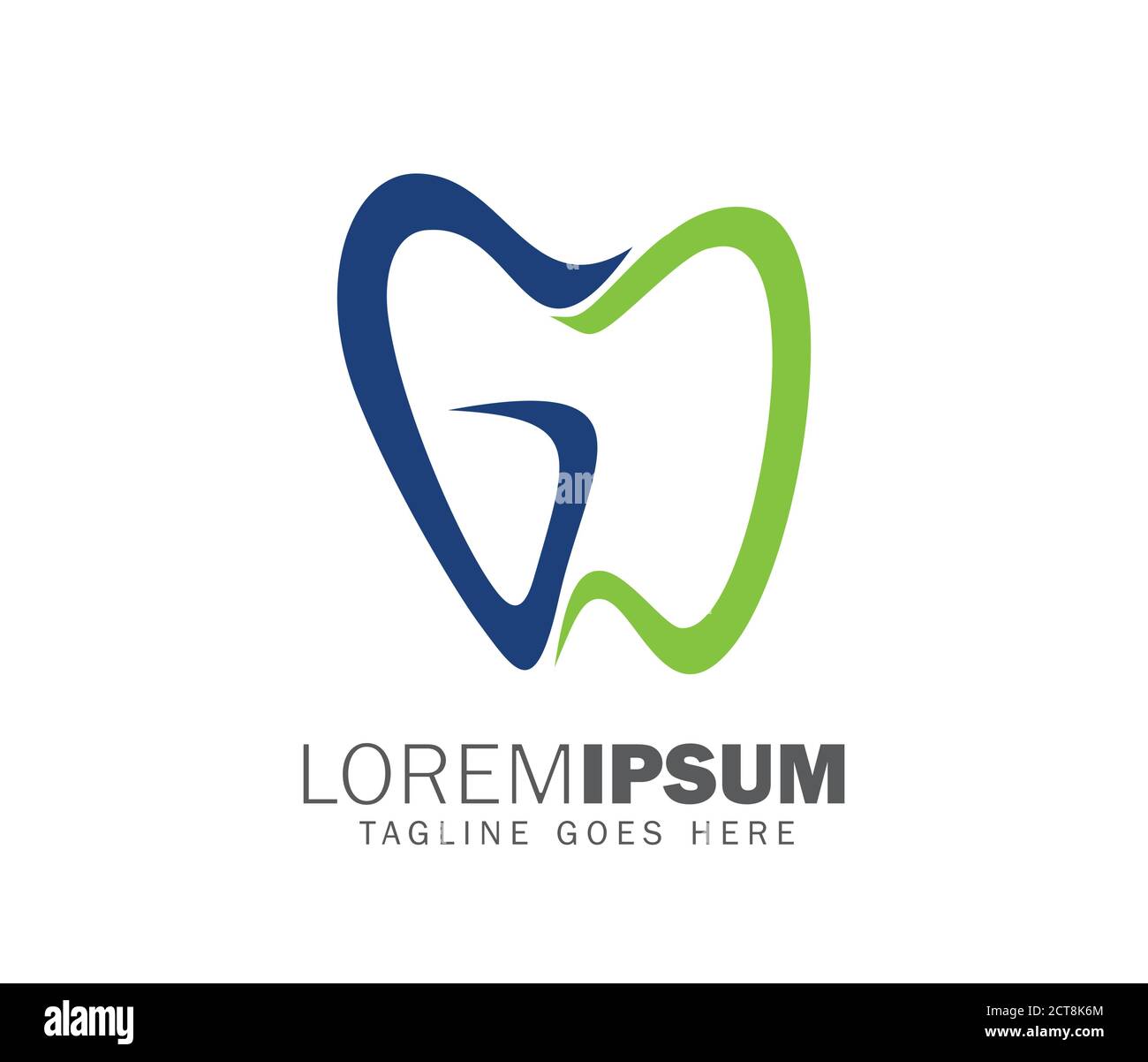 A vcetor illustration of Dental Logo Initial Letter GD Monogram Stock ...