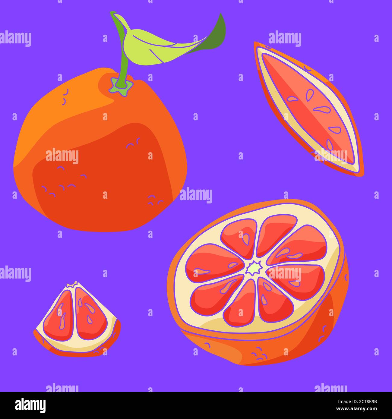 Violet peel Stock Vector Images - Alamy