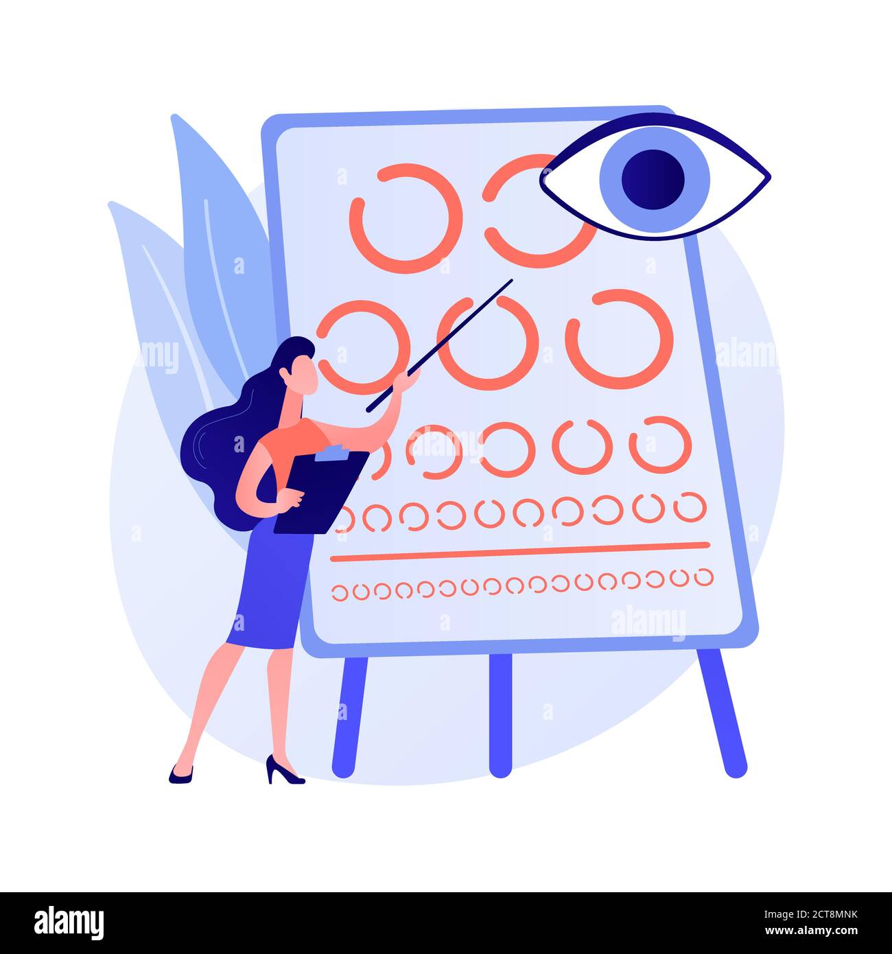 Nurse blue eye Stock Vector Images - Alamy