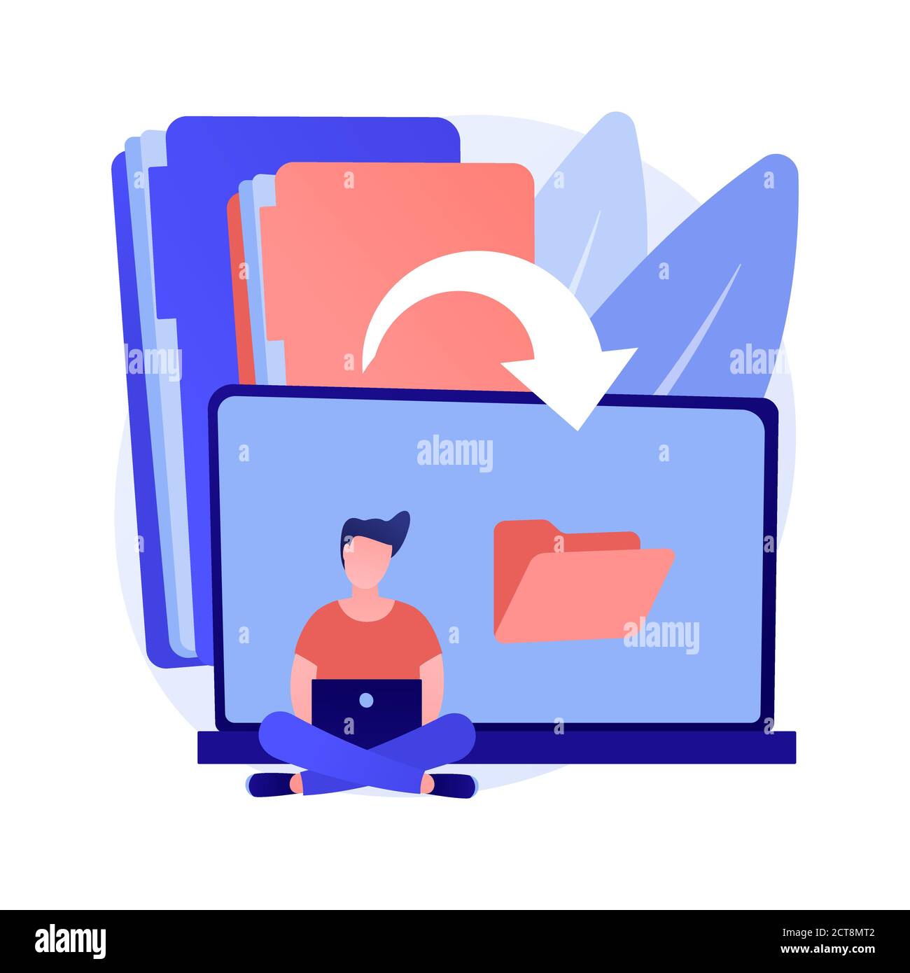 Digital transformation abstract concept vector illustration Stock ...